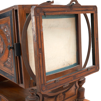 Bonhams Skinner : Carlo Ponti Megalethoscope on Stand, Italian, c. 1865,