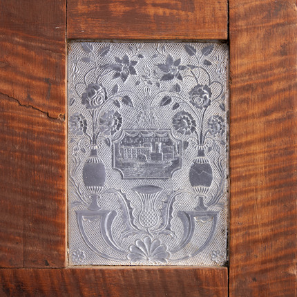 Bonhams Skinner : Door Frame with Two Pressed Glass Panels, J. & C ...