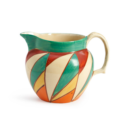 Bonhams Skinner : Clarice Cliff (1899-1972) Bizarre Pitcher, Burslem ...