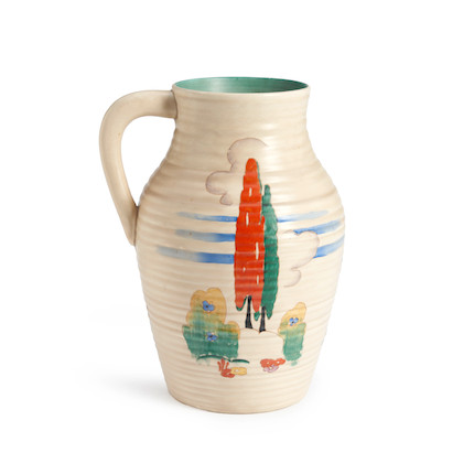 Bonhams Skinner : Clarice Cliff (1899-1972) Stile and Trees Pattern ...