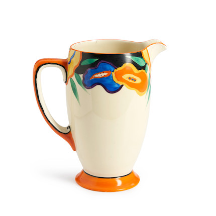 Bonhams Skinner : Clarice Cliff (1899-1972) Garland Pattern Pitcher ...