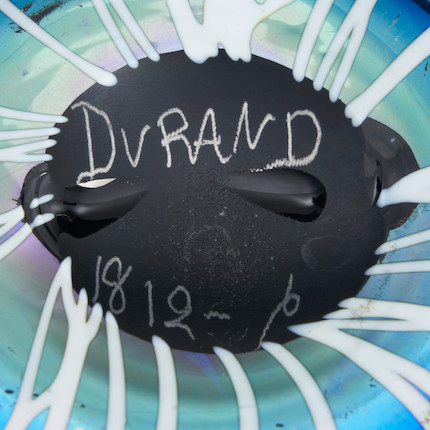 Bonhams Skinner : Victor Durand (1870-1931) Hearts and Vine Glass Vase ...