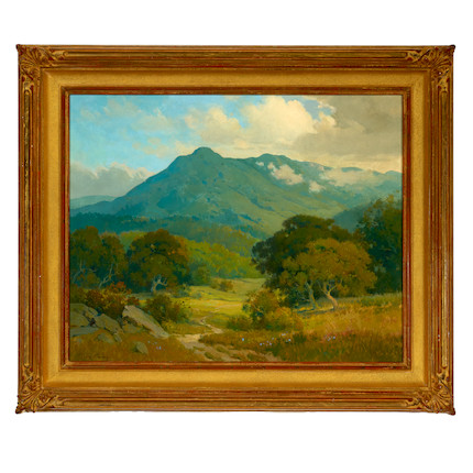 Bonhams : Percy Gray (1869-1952) Mount Tamalpais 26 x 32 in. framed 34 ...