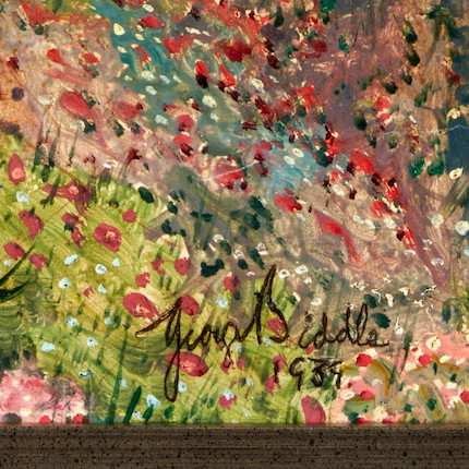 Bonhams Skinner : GEORGE BIDDLE (American, 1885-1973) Woodlands in ...