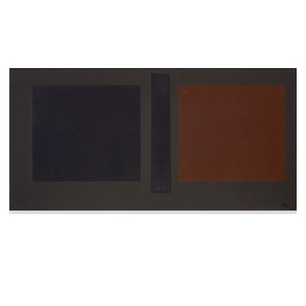Bonhams : KARL STANLEY BENJAMIN (1925-2012) Squares - Umber and Black ...