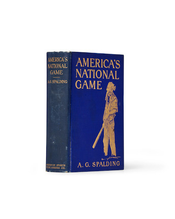 Bonhams : BASEBALL. SPALDING, ALBERT GOODWILL. 1849-1915. America's ...