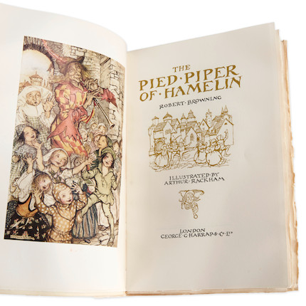 Bonhams Skinner : RACKHAM, ARTHUR. 1867-1939. BROWNING, ROBERT. 1812 ...