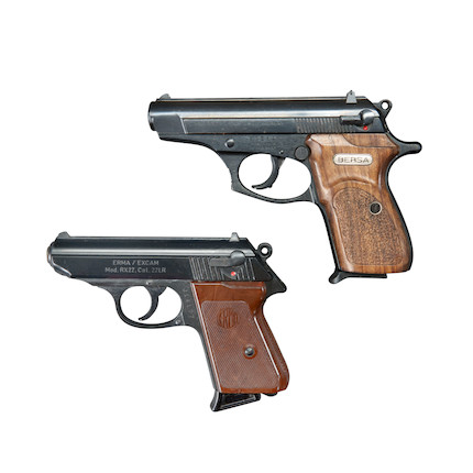 Bonhams Skinner : Two .22 Caliber Semi-Automatic Pistols, Modern handgun