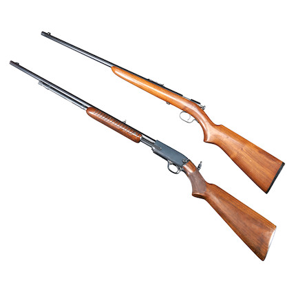 Bonhams Skinner : Two Winchester .22 Caliber Rifles, Curio or Relic firearm