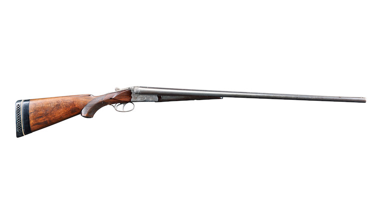 Bonhams Skinner : Imman Meffert 20 Gauge Side By Side Shotgun, Curio or Relic firearm