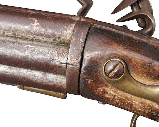 Bonhams Skinner : Pattern 1780 Seven-Barreled Volley Gun,