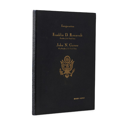 Bonhams : A DELUXE SIGNED COPY OF FRANKLIN D. ROOSEVELT'S FIRST ...