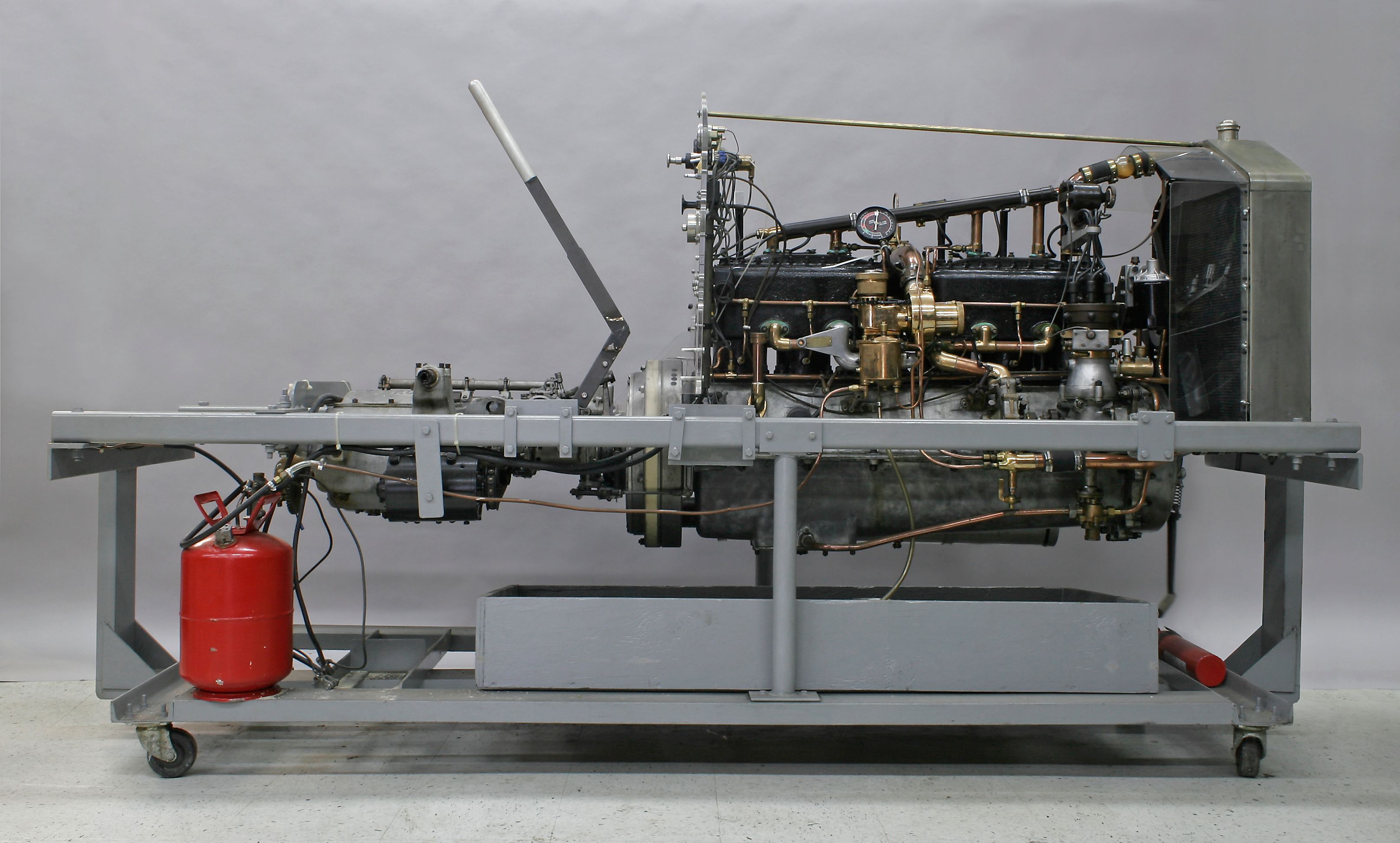 Bonhams Cars : A Rolls-Royce Silver Ghost display engine,