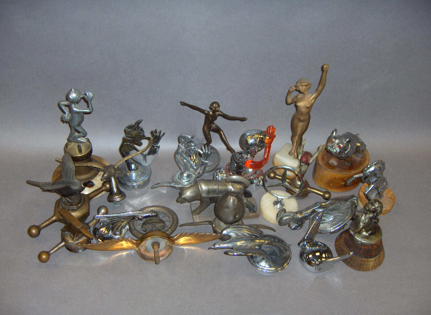 Bonhams Cars Assorted Motoring Mascots