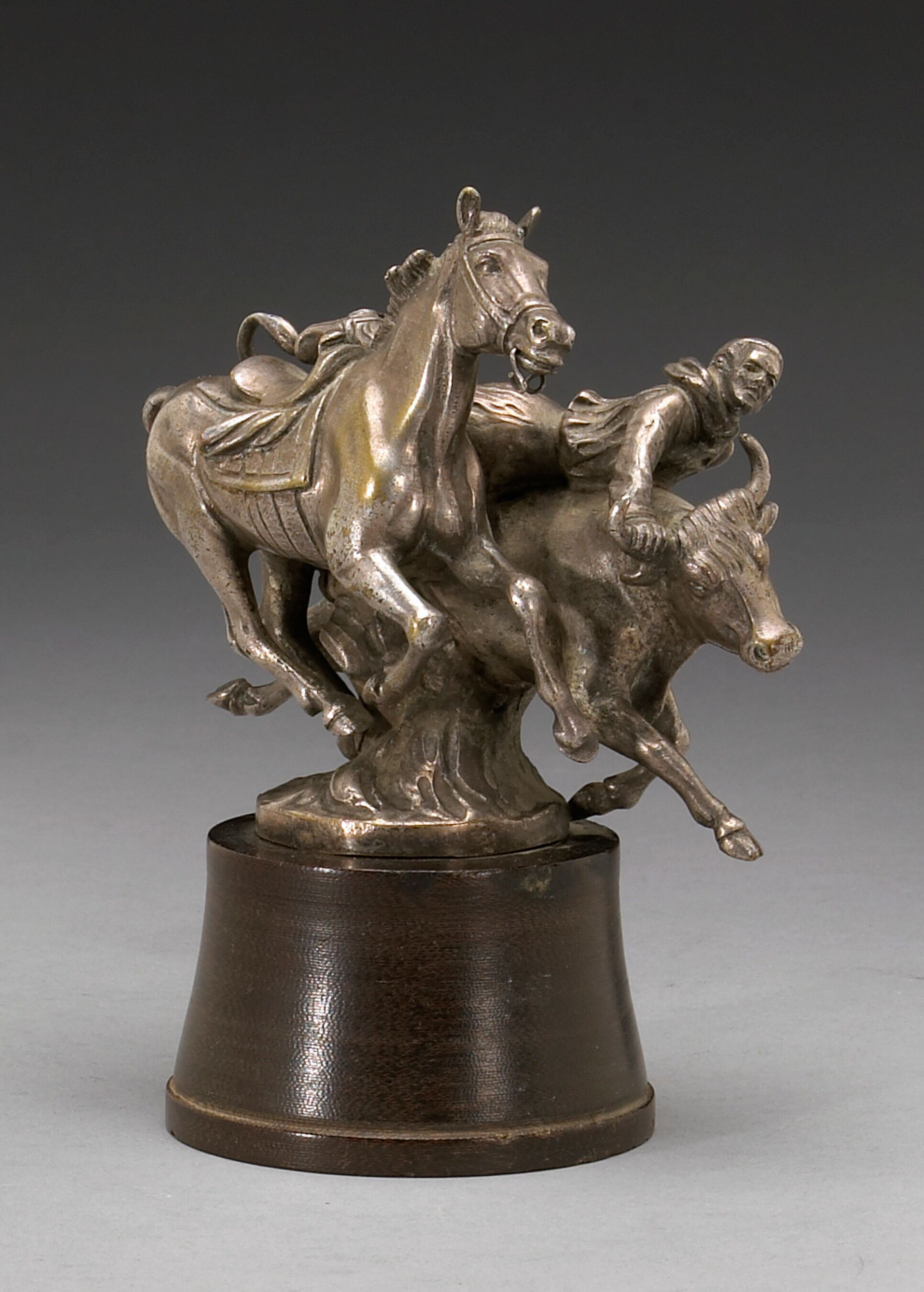 Bonhams Cars : A fine and rare 'Rodeo' mascot by A E Lejeune, British ...