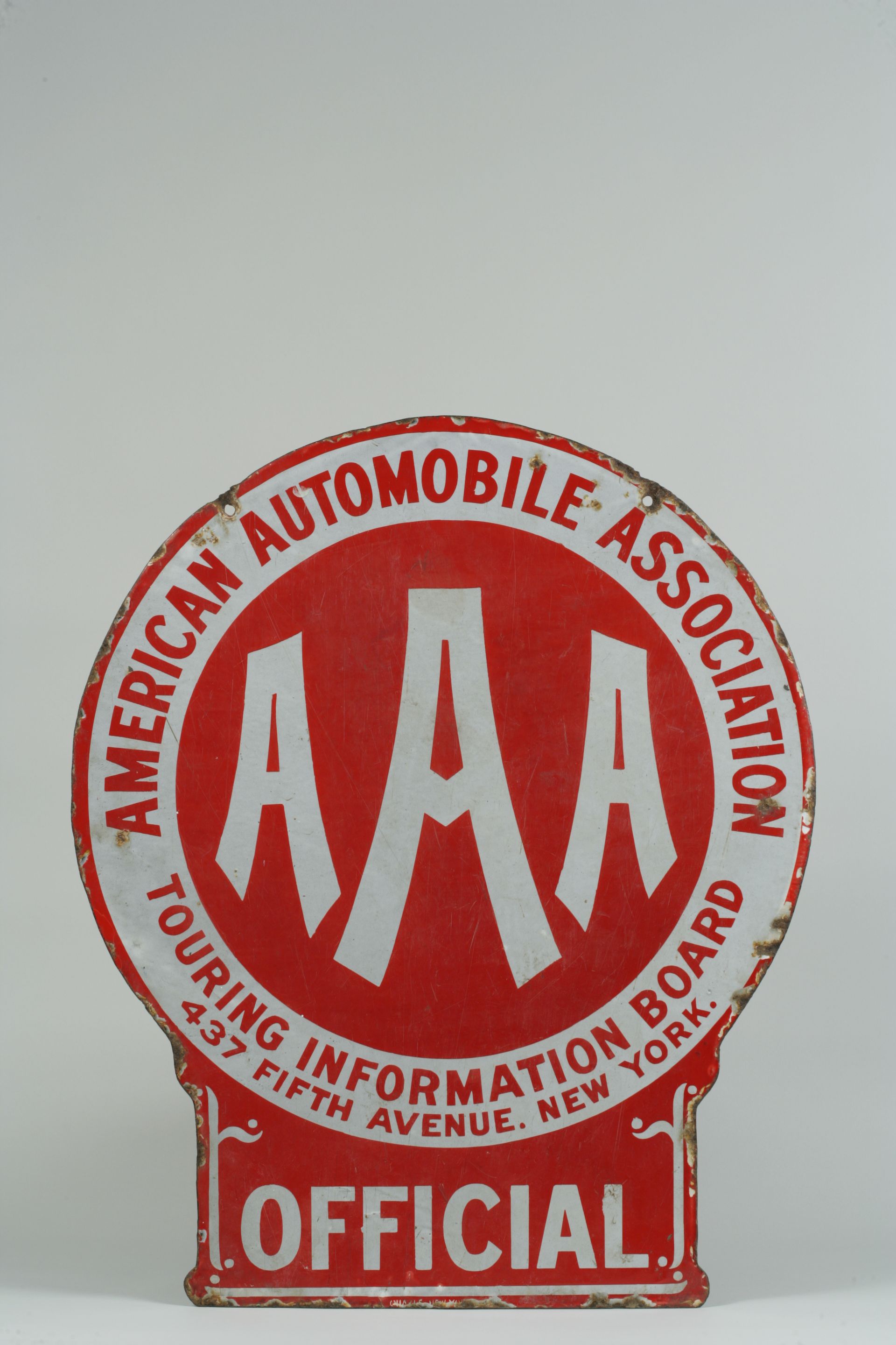 Bonhams Cars : A rare American Automobile Association 'Official' enamel ...