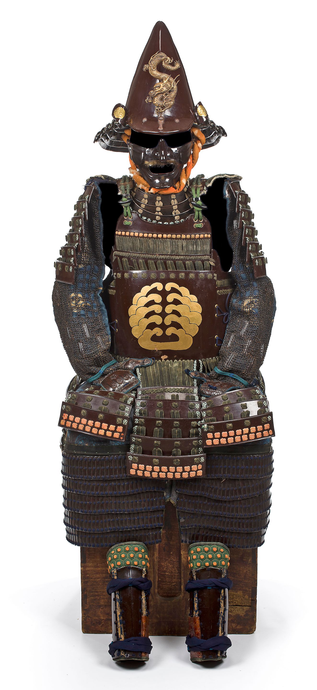 Bonhams : An armor with a toppai nari kabuto Momoyama/Edo period, early ...