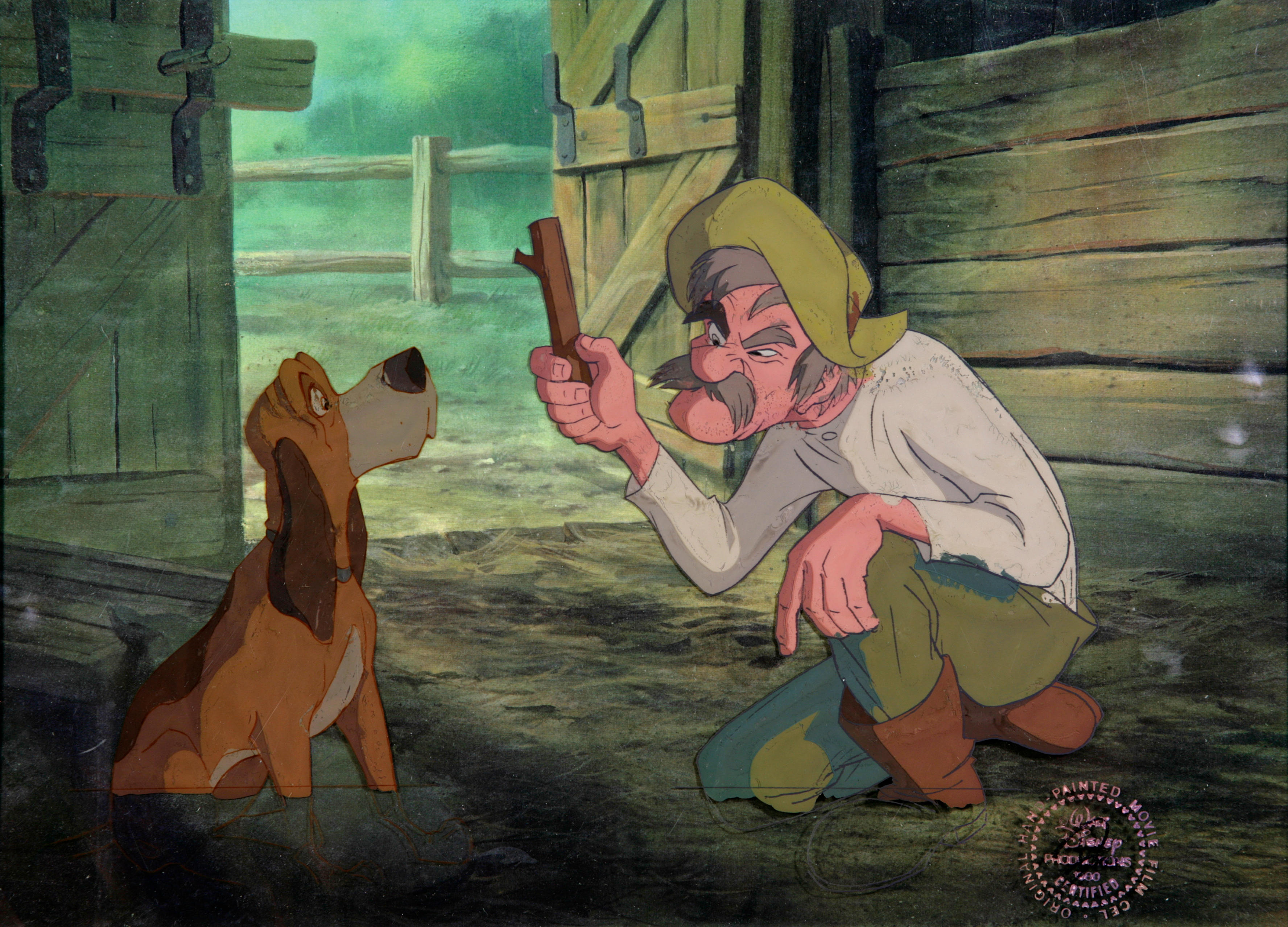 Bonhams A Walt Disney Celluloid From The Fox And The Hound
