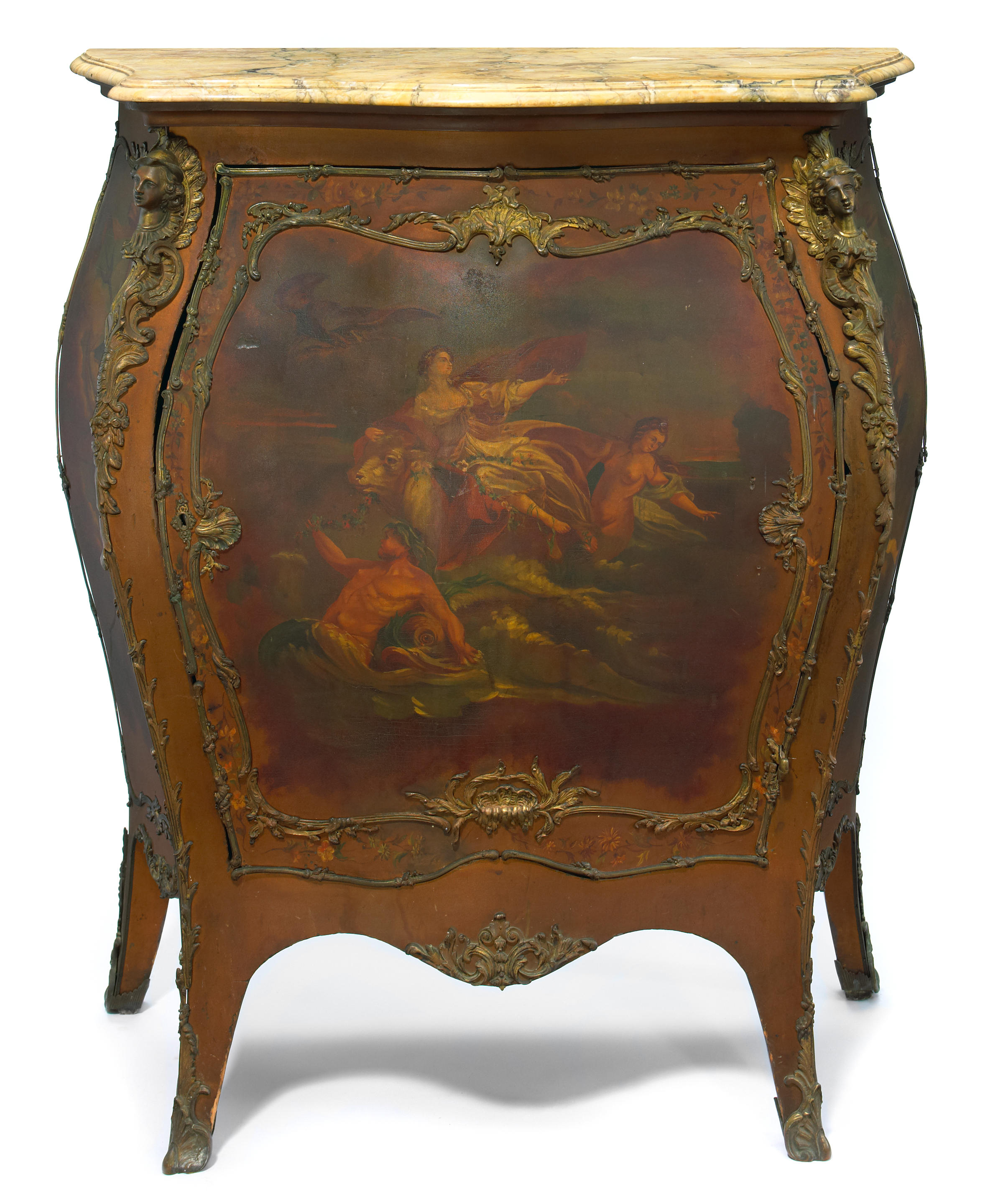 Bonhams A Louis Xv Style Gilt Bronze Mounted Vernis Martin Meuble D