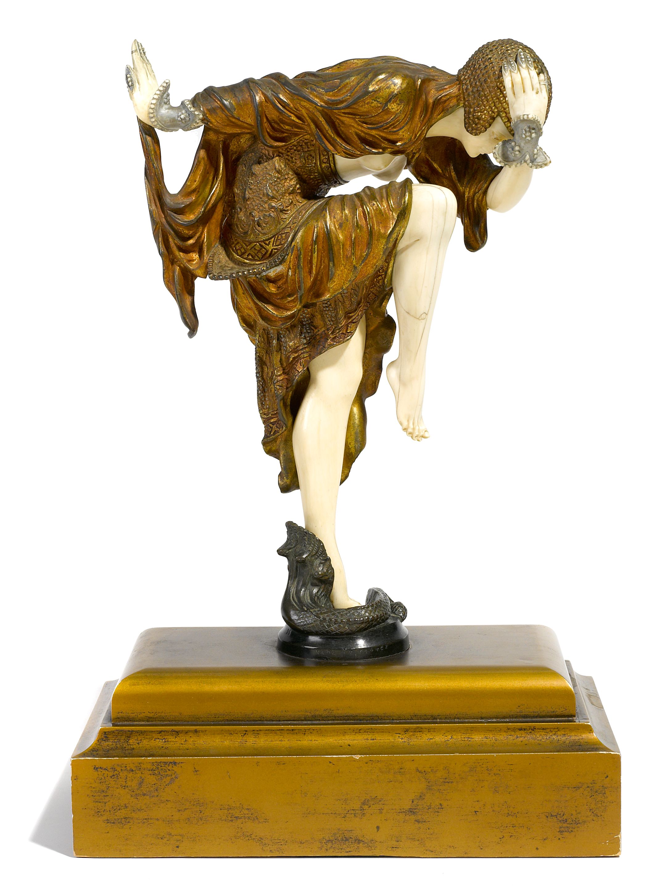 Bonhams : Claire Jeanne Roberte Colinet (French, 1880-1950) Danseuse d ...