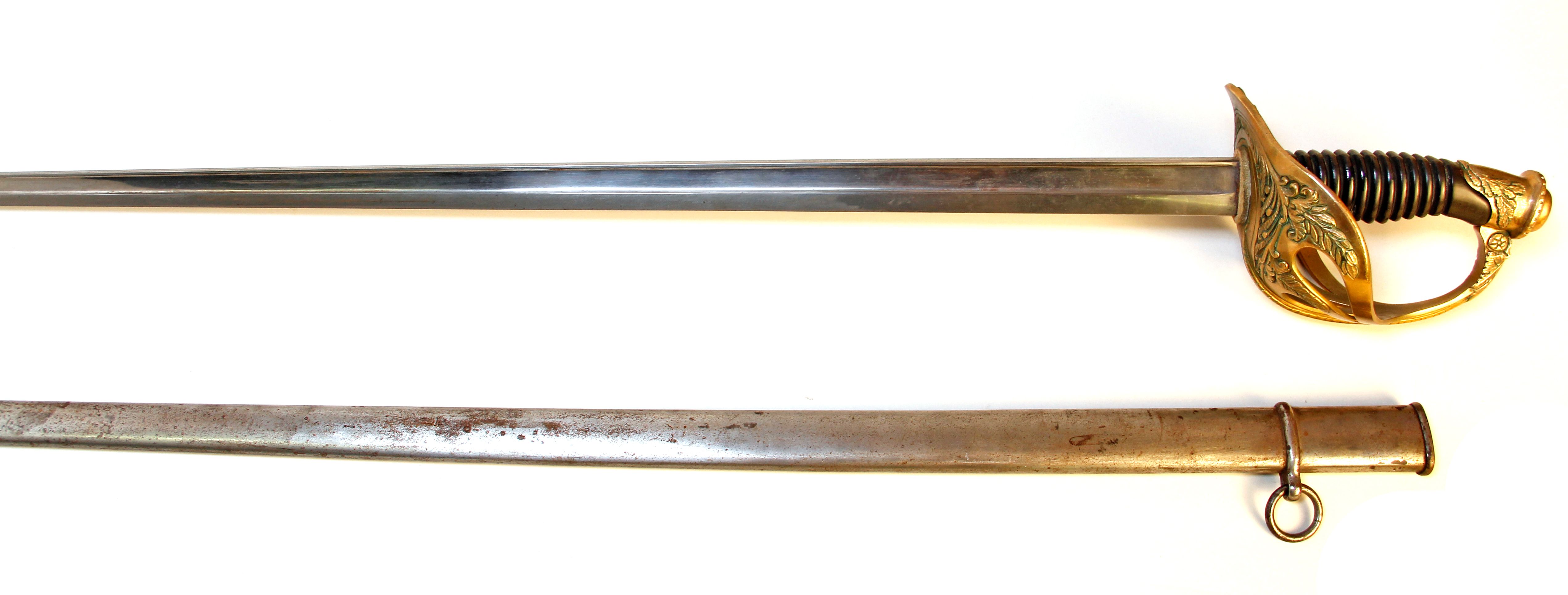Bonhams : A French Model 1896 cavalry officer's sword