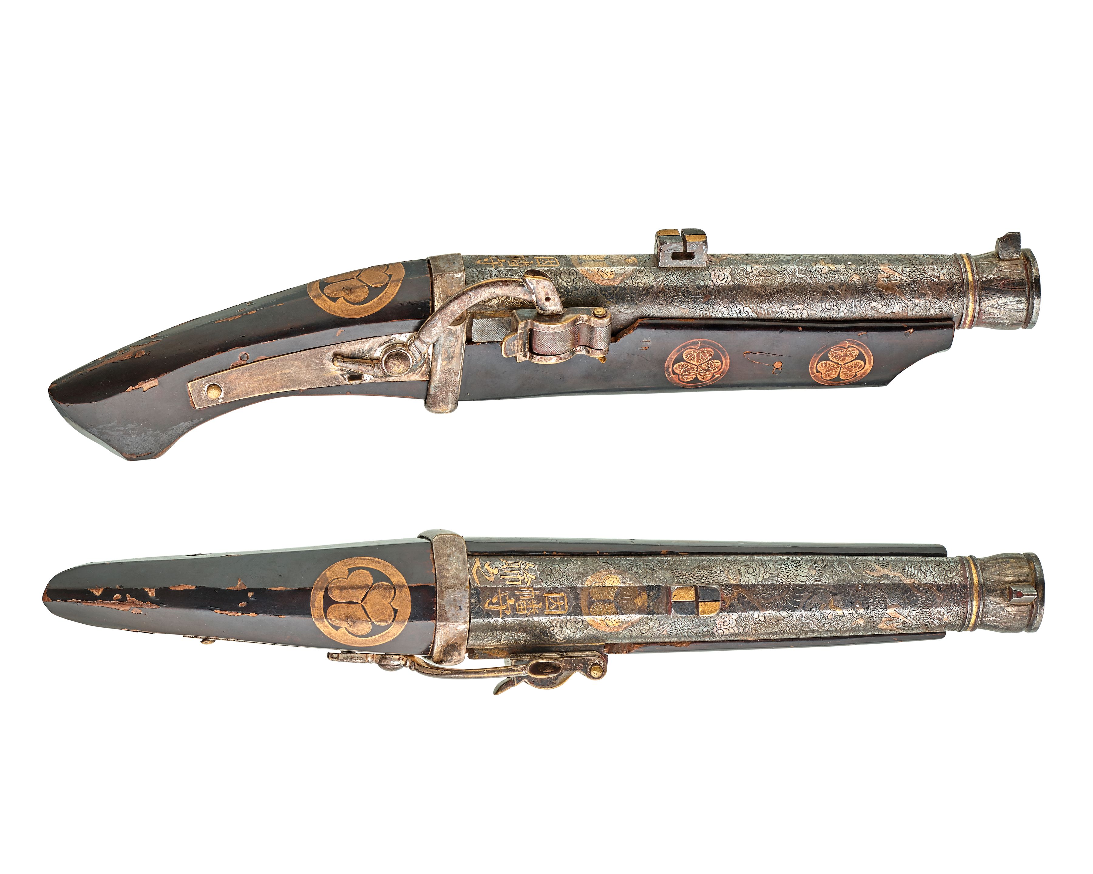 Bonhams : A matchlock pistol Edo period (1615-1868), 18th19th century