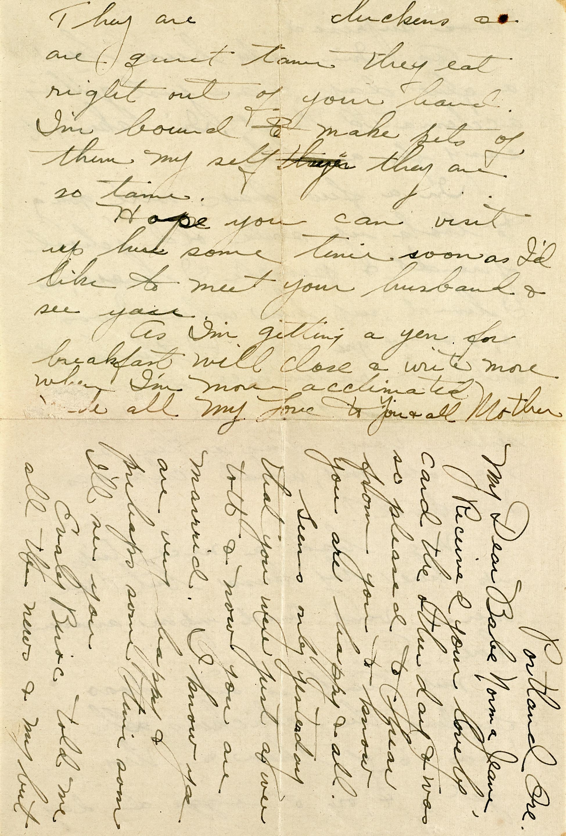 Bonhams : A Marilyn Monroe letter from her mother, Gladys Baker