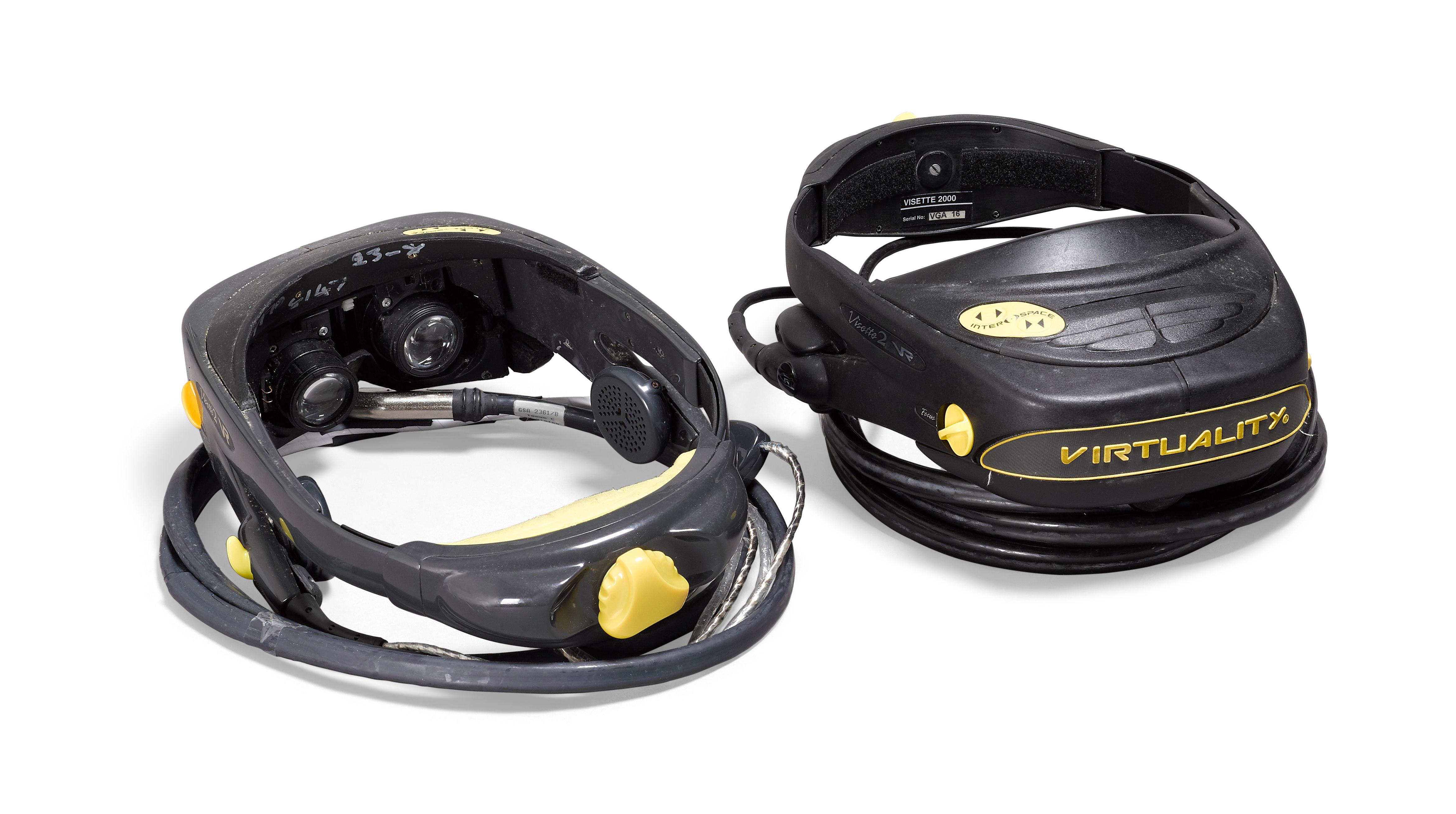 Bonhams : VIRTUAL REALITY VIRTUALITY. Group of 7 Visette-2 VR head ...