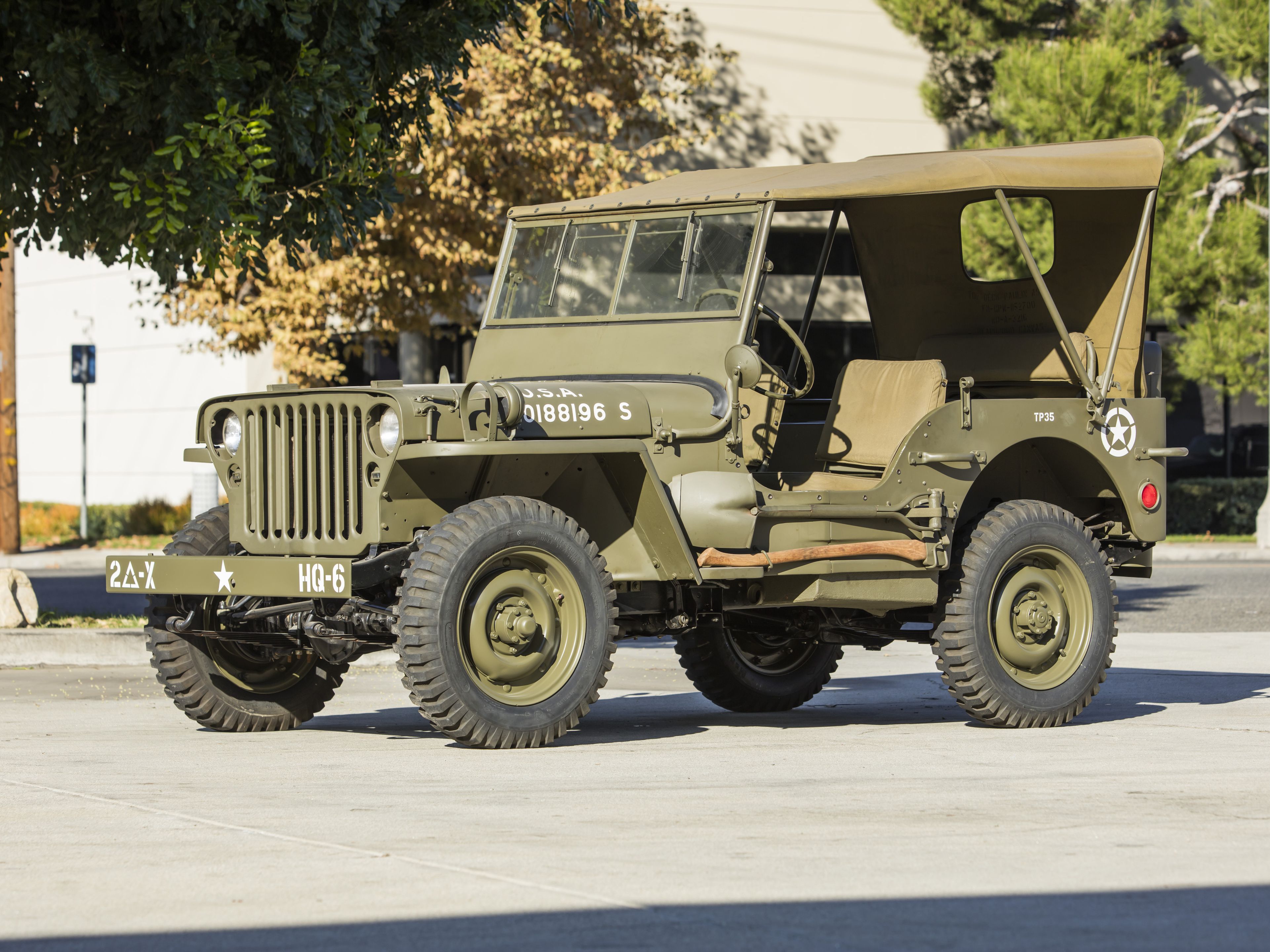 1963 Willys Jeep Army It's A Ford Thing: Check Out This GPW Restored
