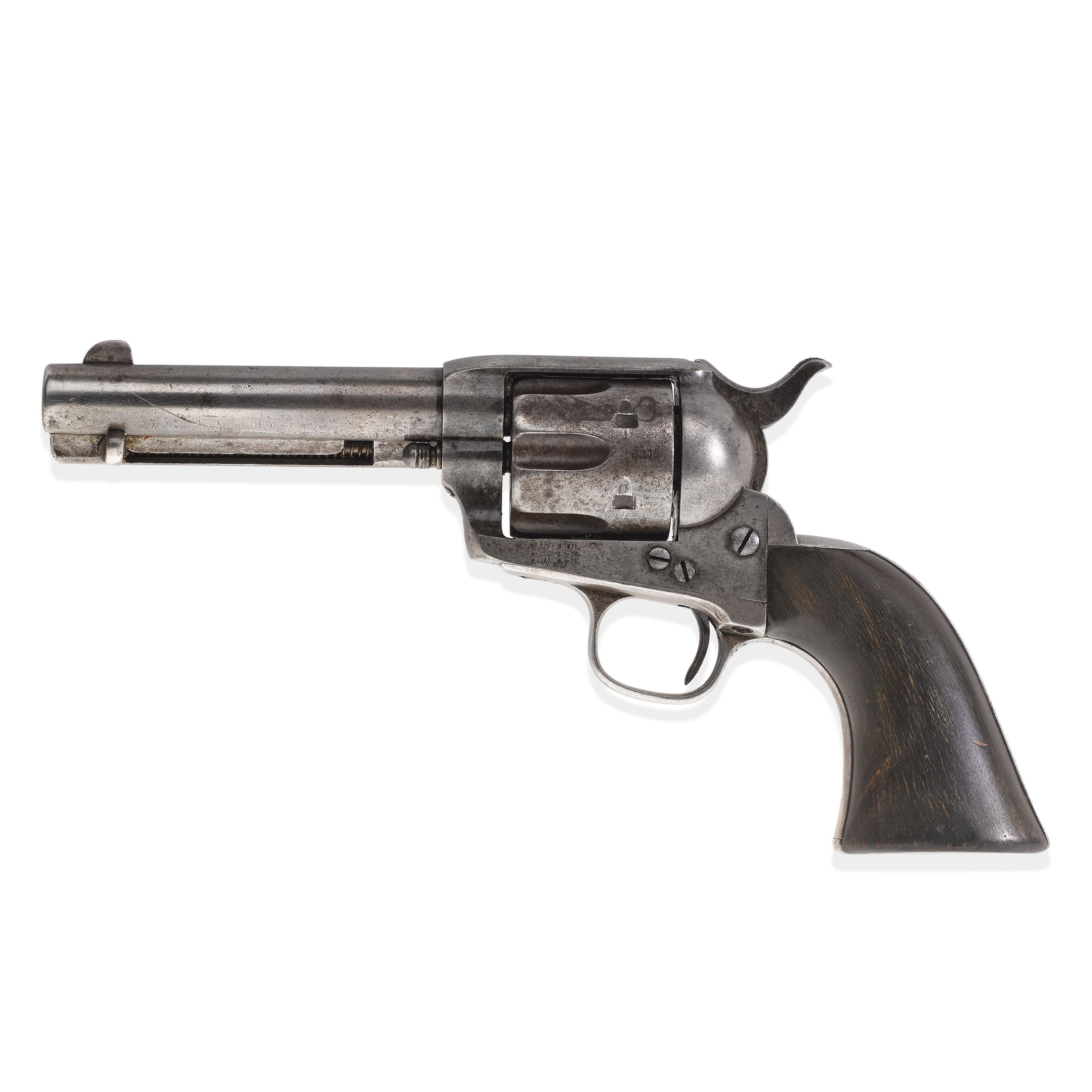 Bonhams : RANCH COLT SAA REVOLVER BELONGING TO WILLIAM O. MUELLER, USED ...