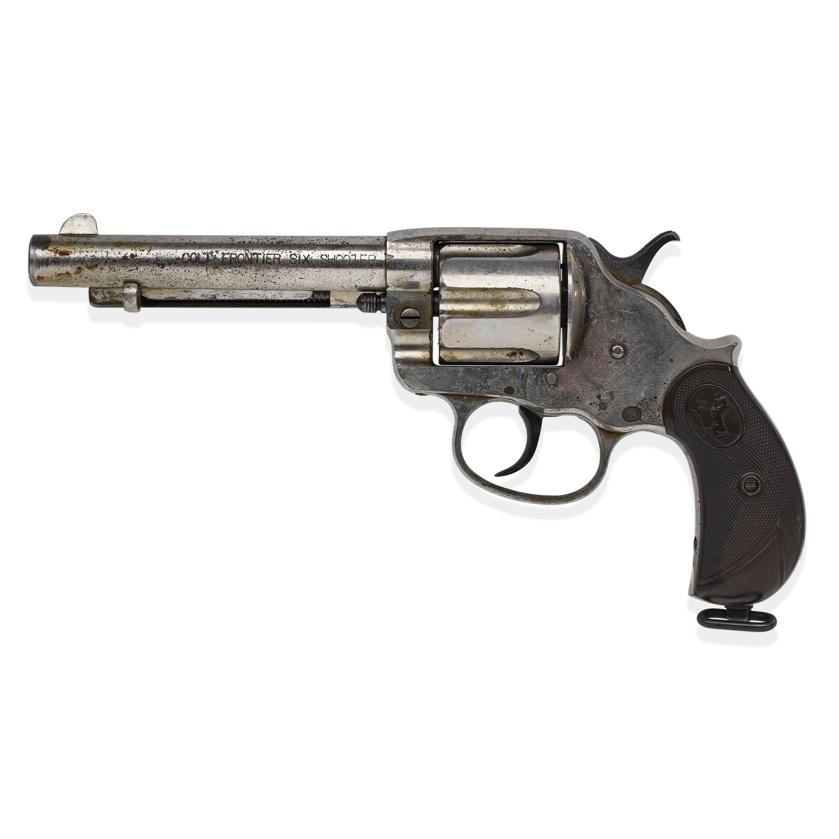 Bonhams : CLARENCE L. GUNPLAY MAXWELL'S COLT MODEL 1878 DOUBLE ACTION ...