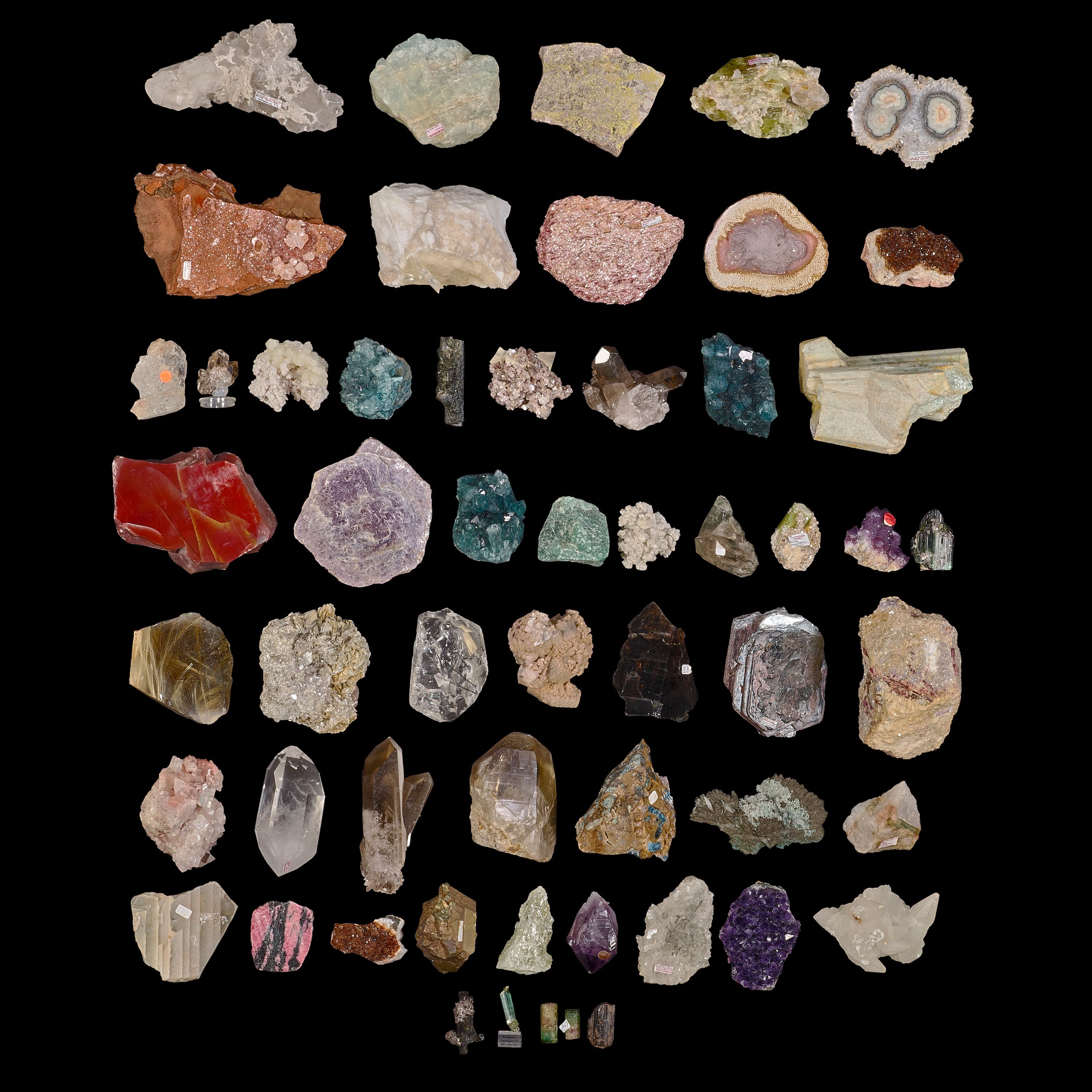 Bonhams : Large Group of Brazilian Minerals