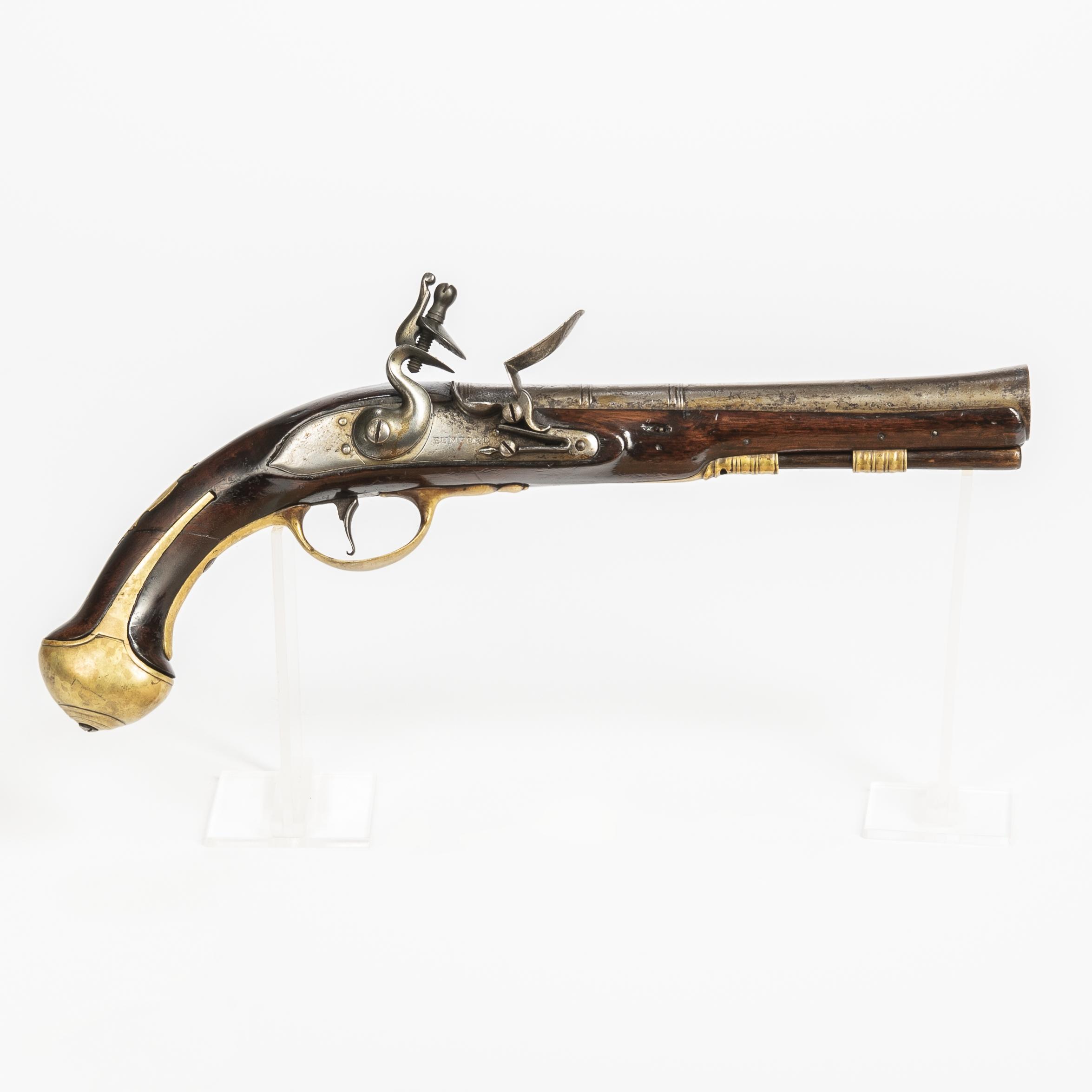 Bonhams Skinner Flared Muzzle Flintlock Pistol