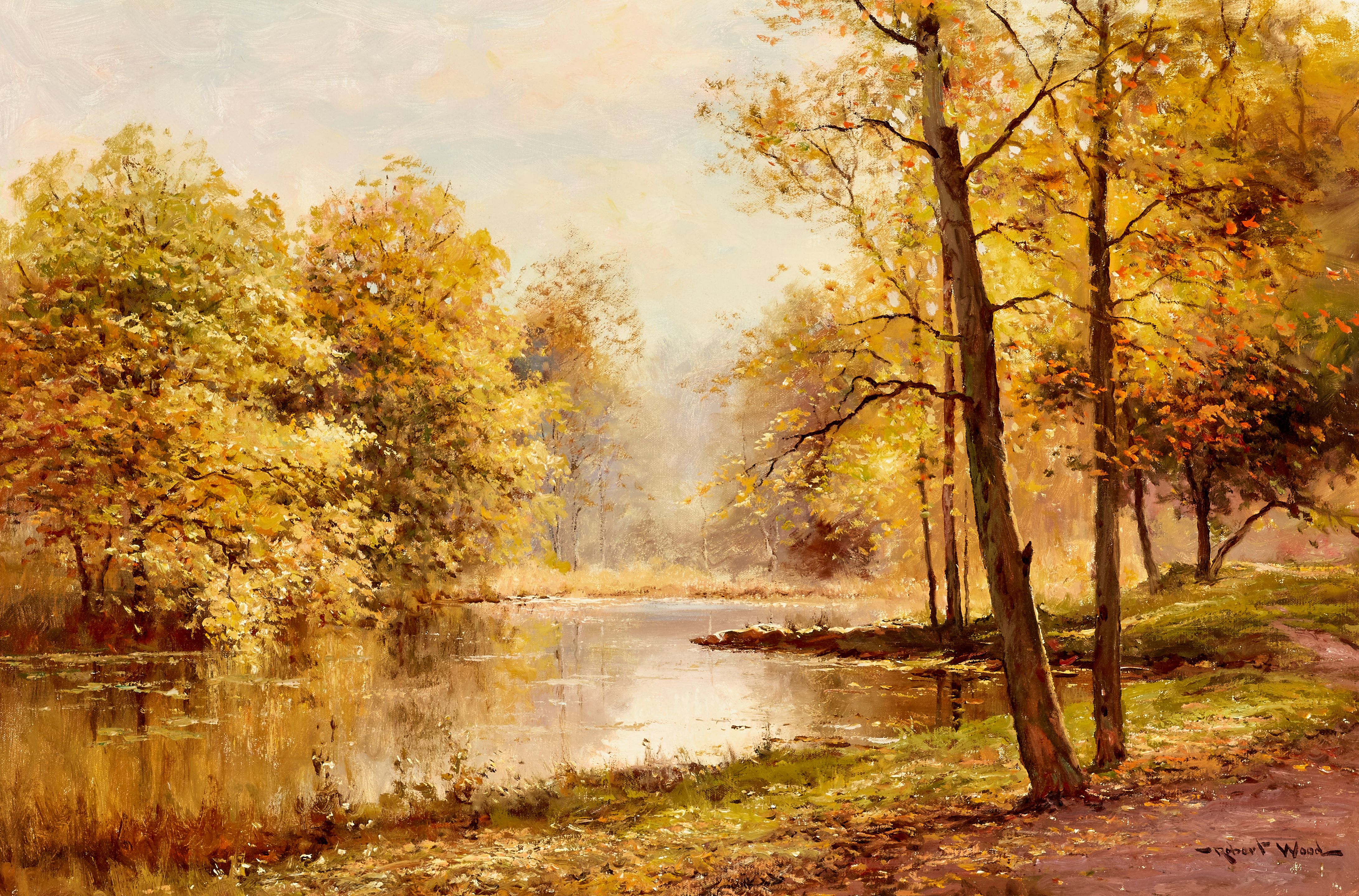 Robert Wood Rare Paintings
