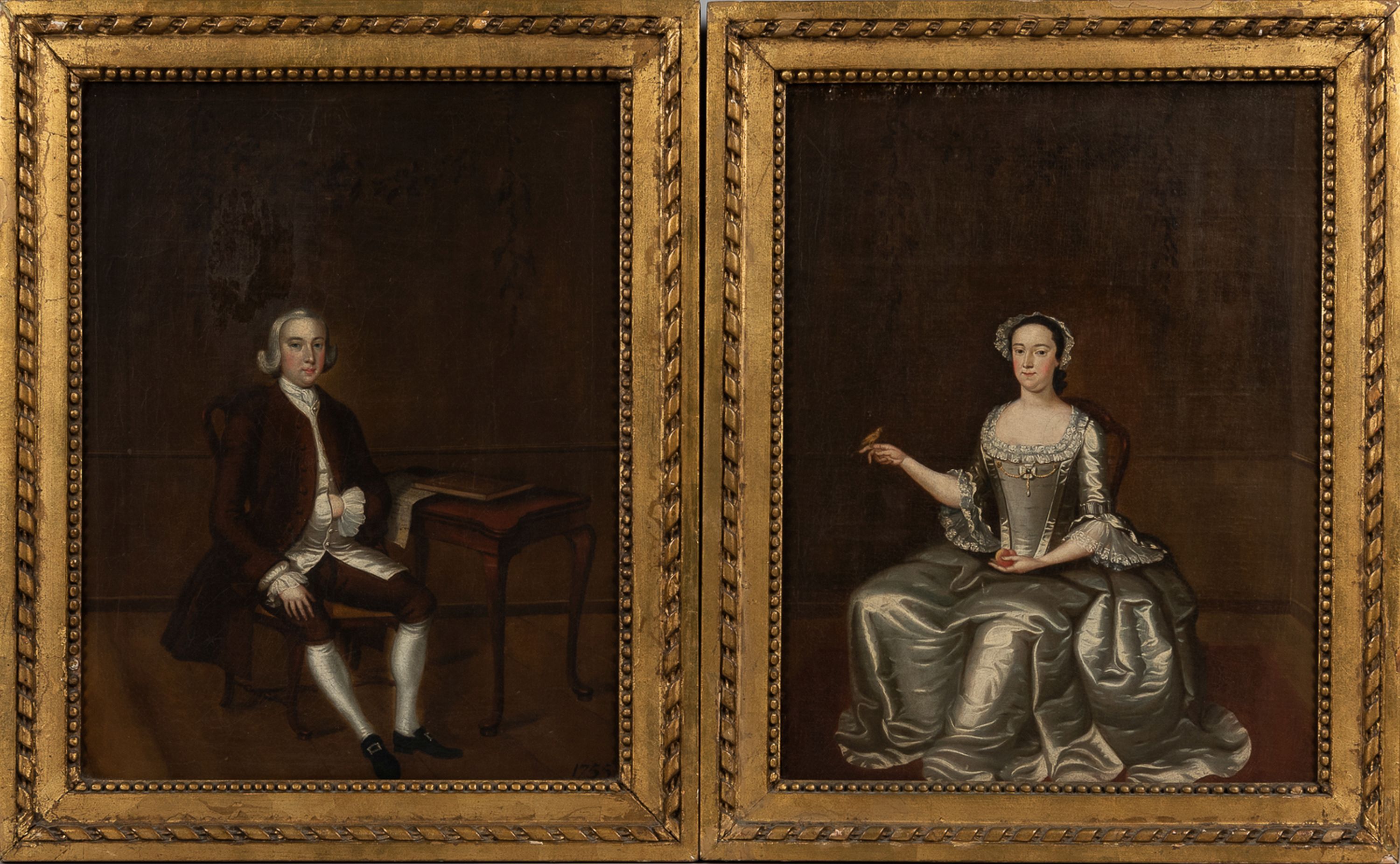 Bonhams Skinner : Anglo/American School (18th Century) A Set of Four ...
