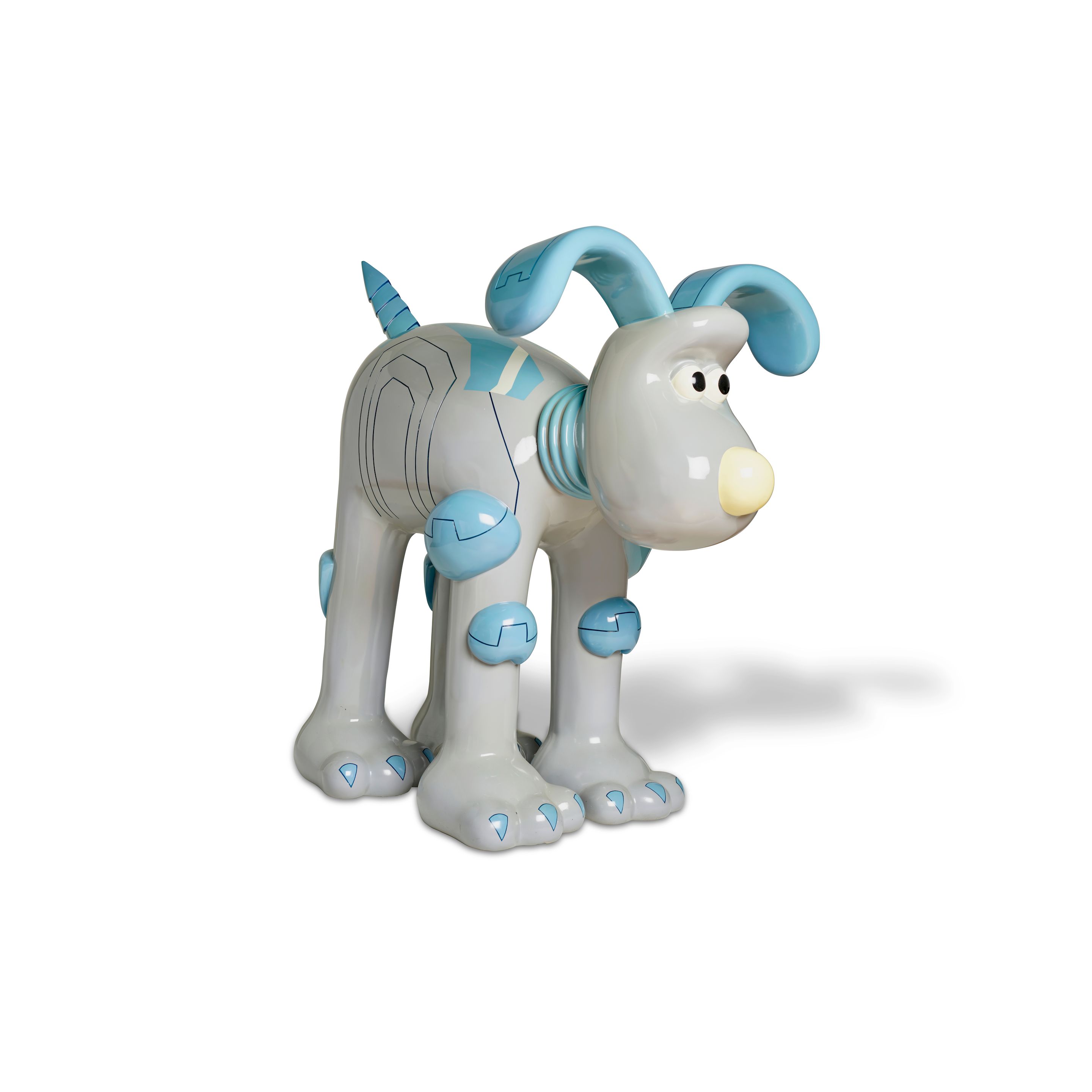 Bonhams : Wallce and Gromit Gromit Unleashed Hong Kong Edition Sculpture.