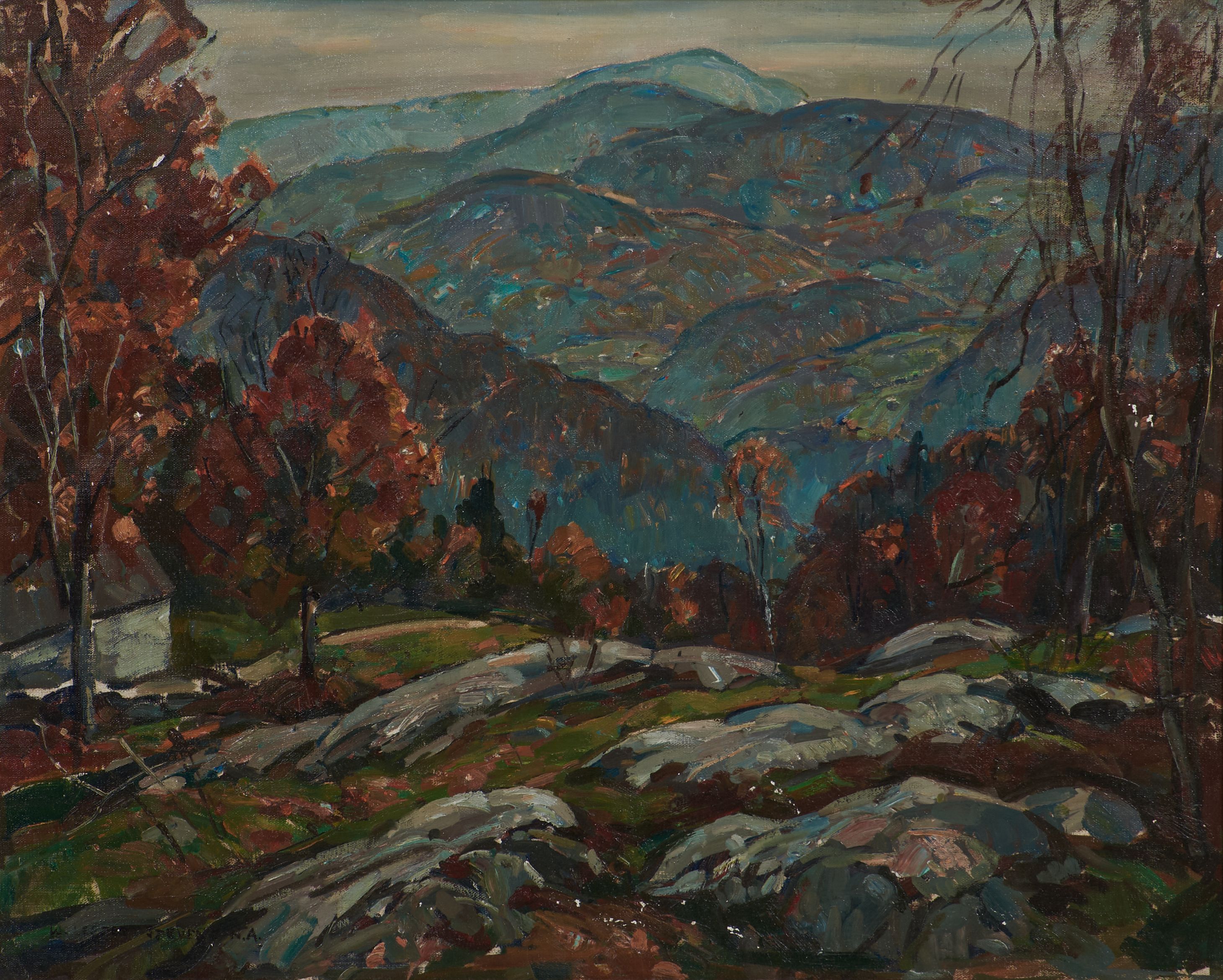 Bonhams Skinner : William Lester Stevens (American, 1888-1969) Hills of ...