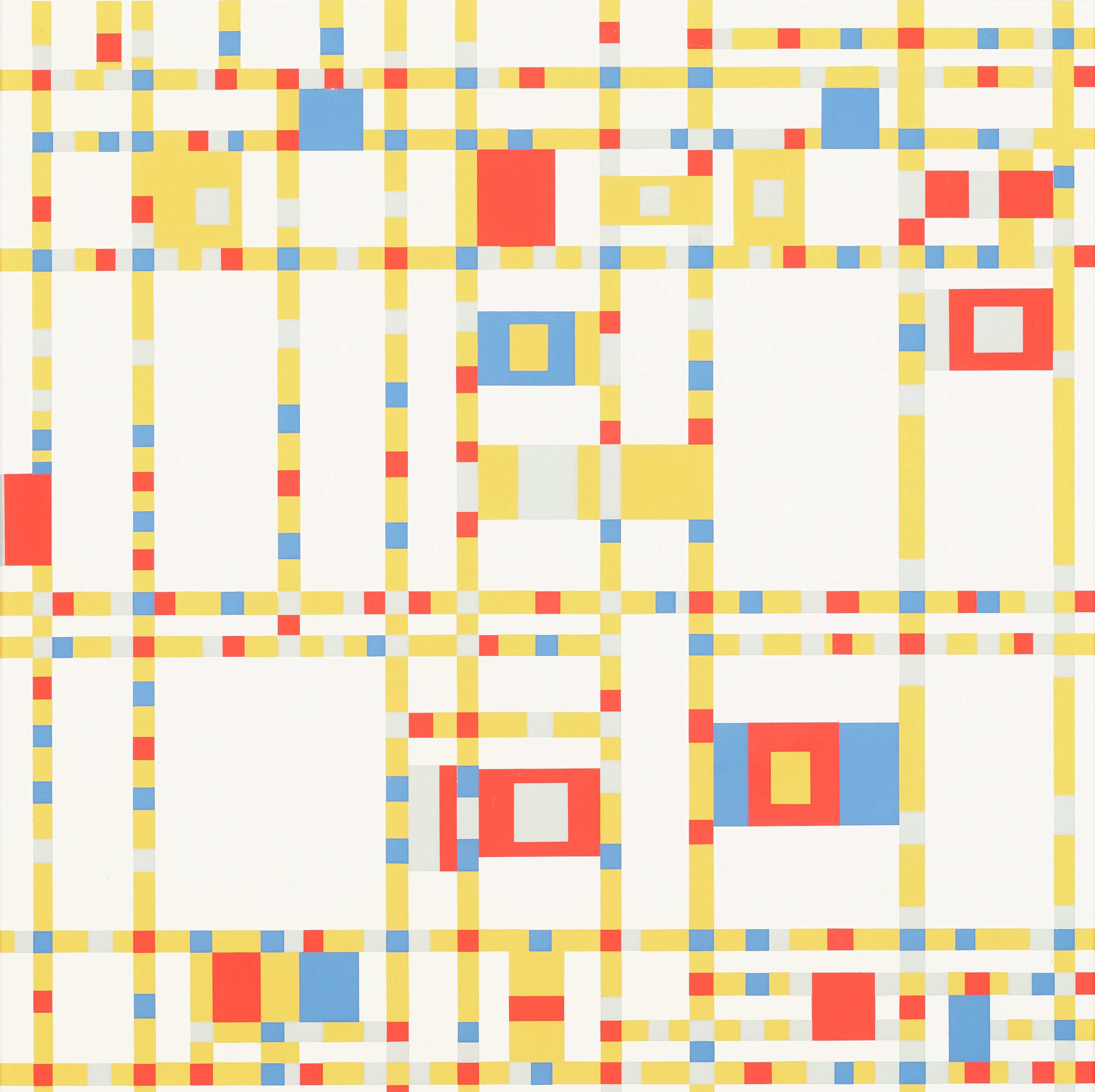 Bonhams : Piet Mondrian (1872-1944); Broadway Boogie Woogie;