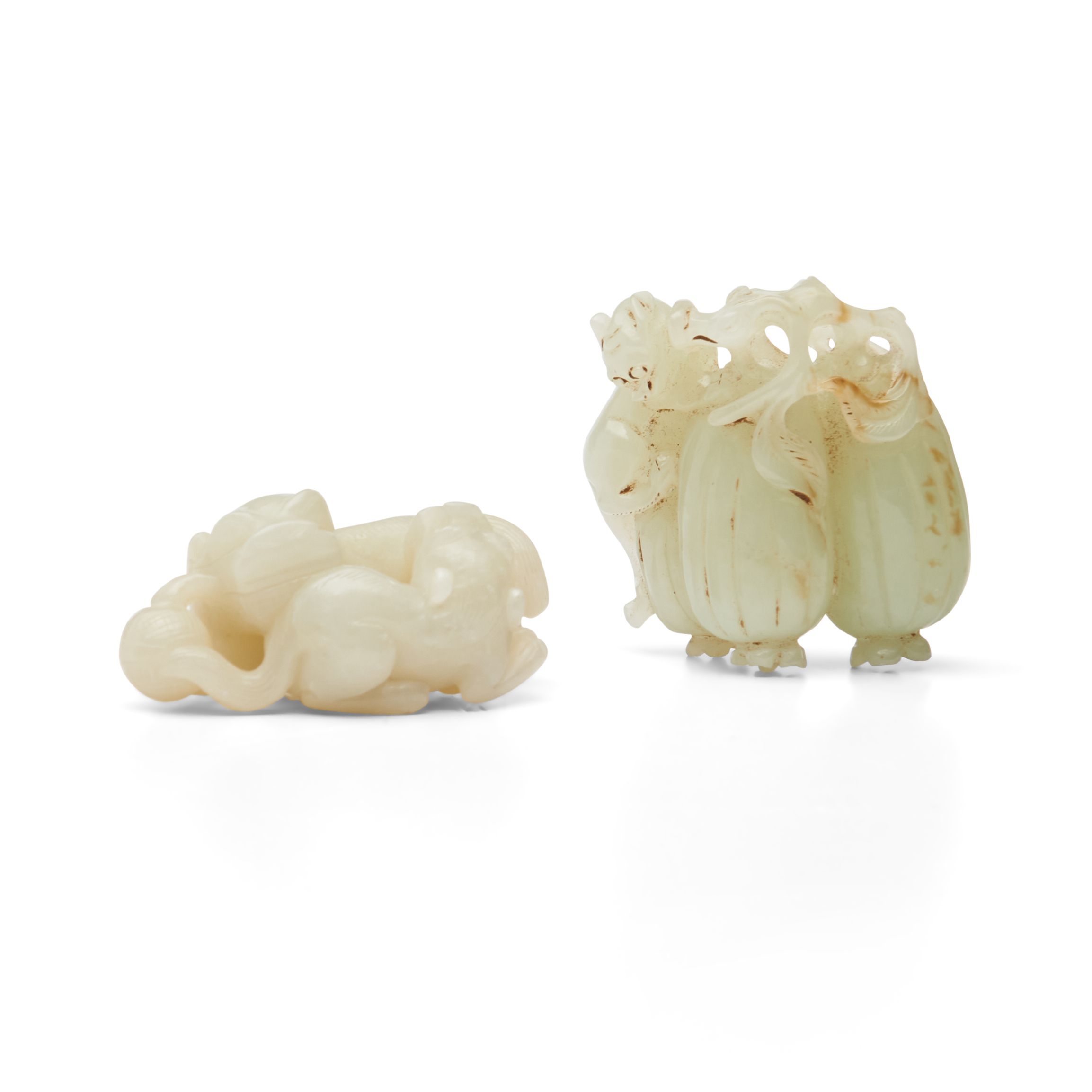 Bonhams Skinner : Two Nephrite Jade Carvings