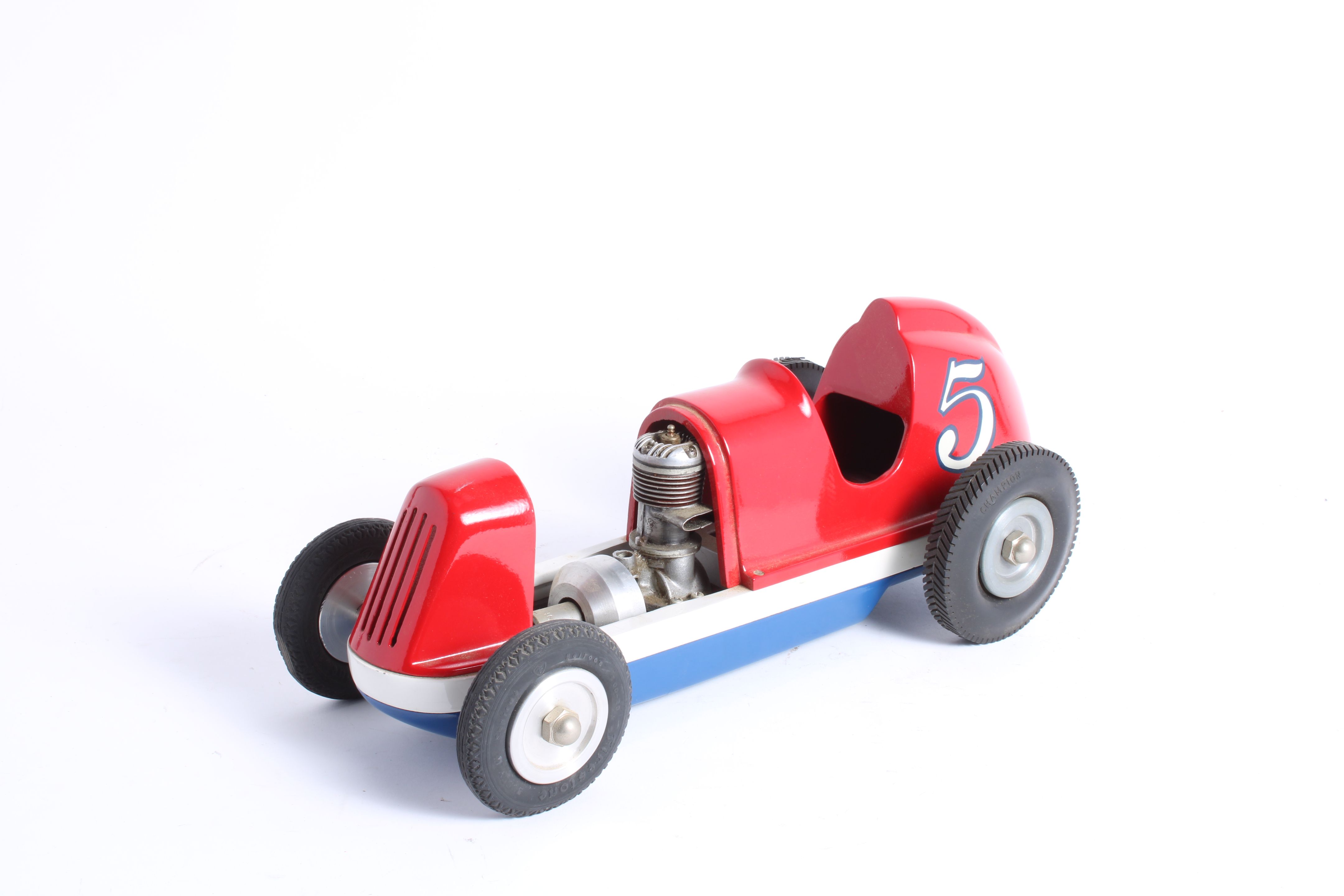 Bonhams Cars : A gas powered tether race car, believed American, circa 1950