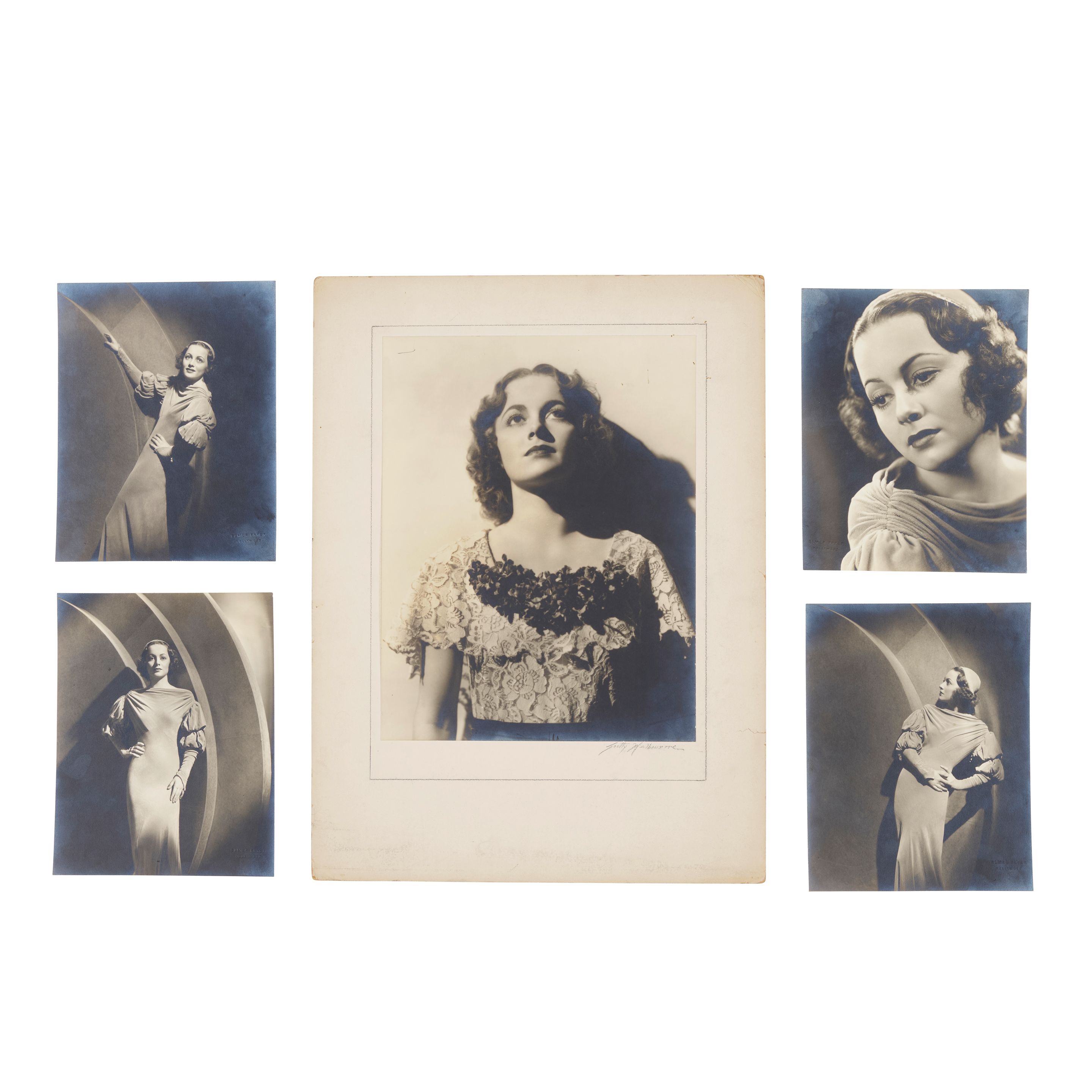 Bonhams : A GROUP OF 1930s PORTRAIT PHOTOGRAPHS OF OLIVIA DE HAVILLAND ...