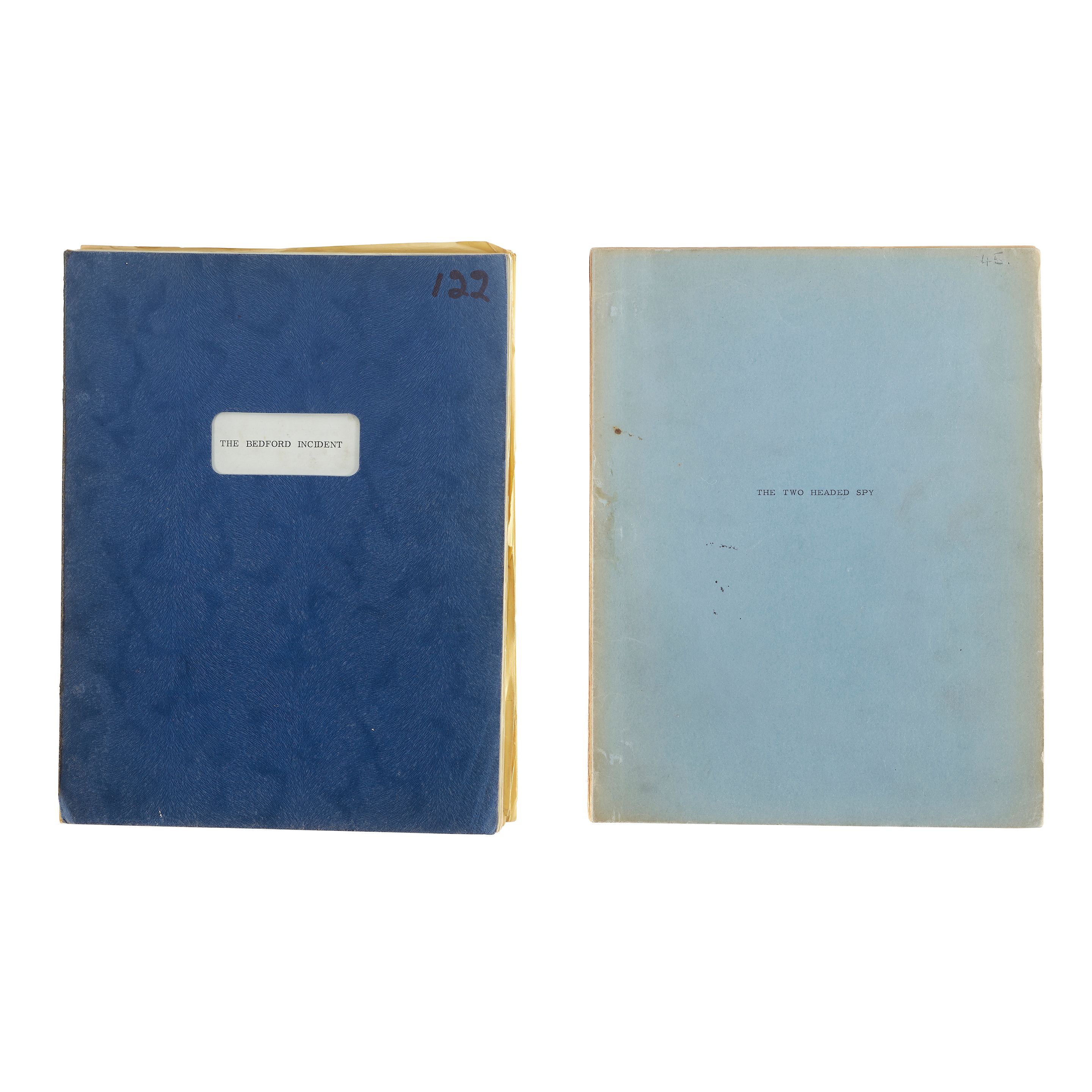 Bonhams : The Two Headed Spy and The Bedford Incident Scripts from ...
