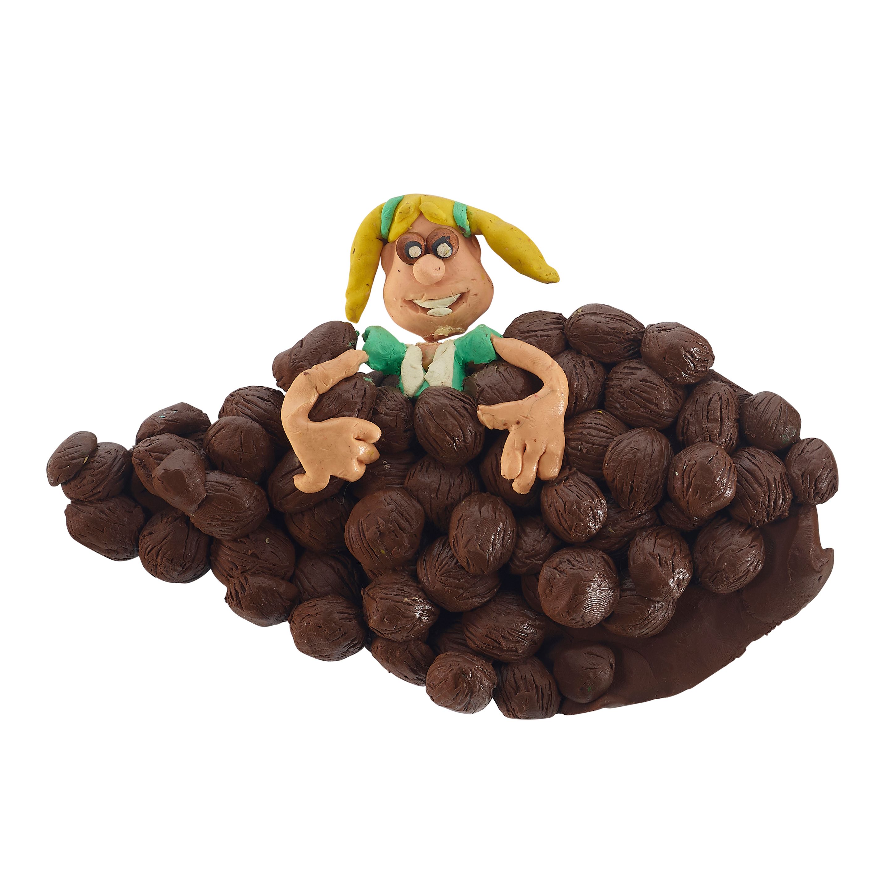 Bonhams : Penny and Nuts Claymation Frame for Pee-Wee's Playhouse.