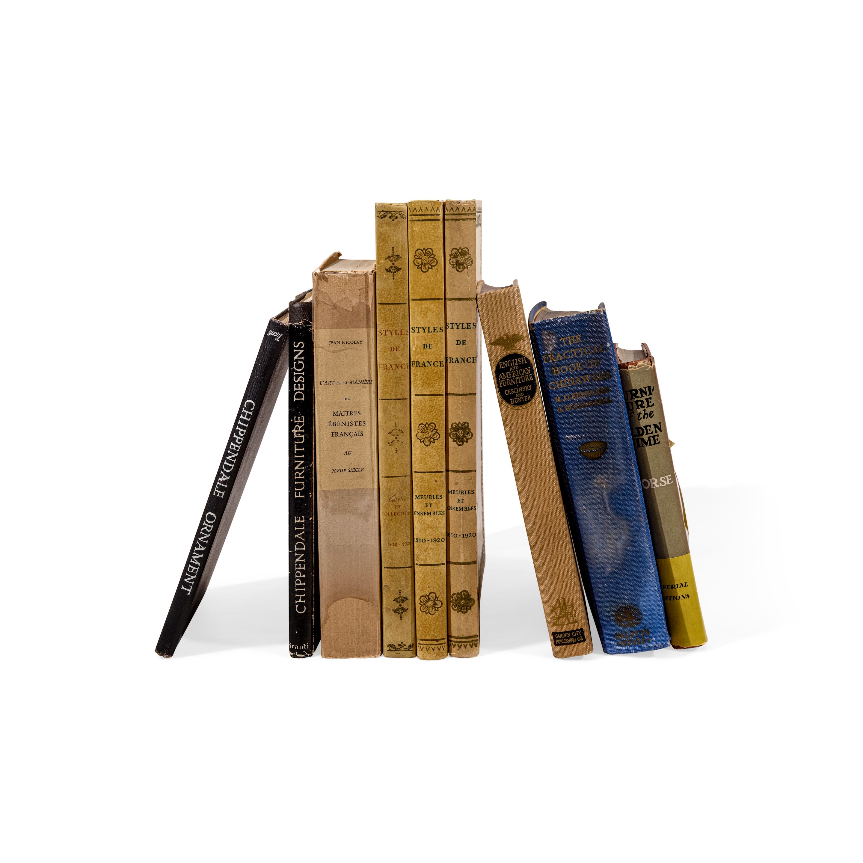 Bonhams : A COLLECTION OF BOOKS RELATING TO FURNITURE, INTERIOR DESIGN ...