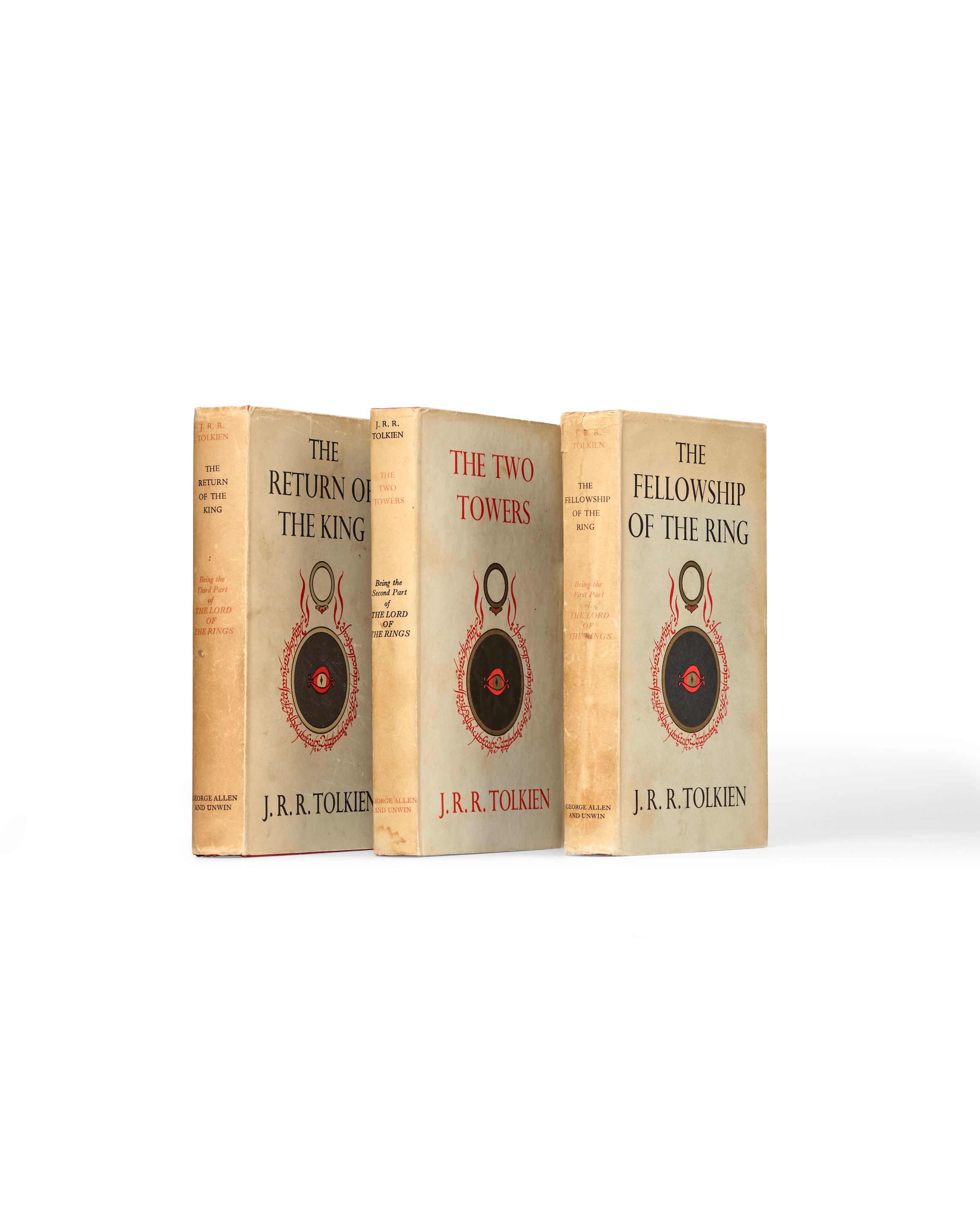 Bonhams : TOLKIEN'S RING TRILOGY. TOLKIEN, J.R.R. 1892-1973. The Lord ...