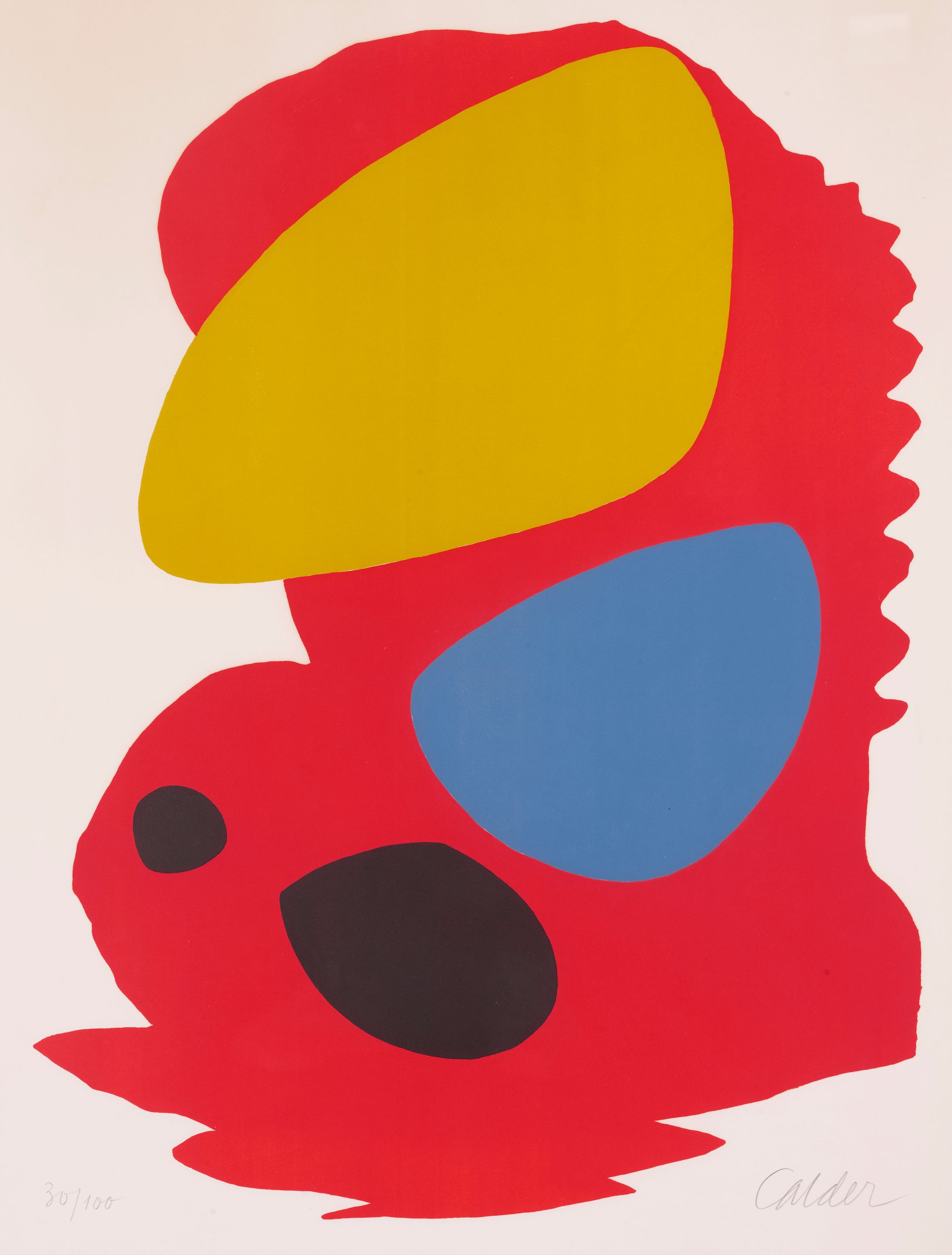 Bonhams : Alexander Calder (1898-1976); Untitled (LACMA Exhibition Poster);