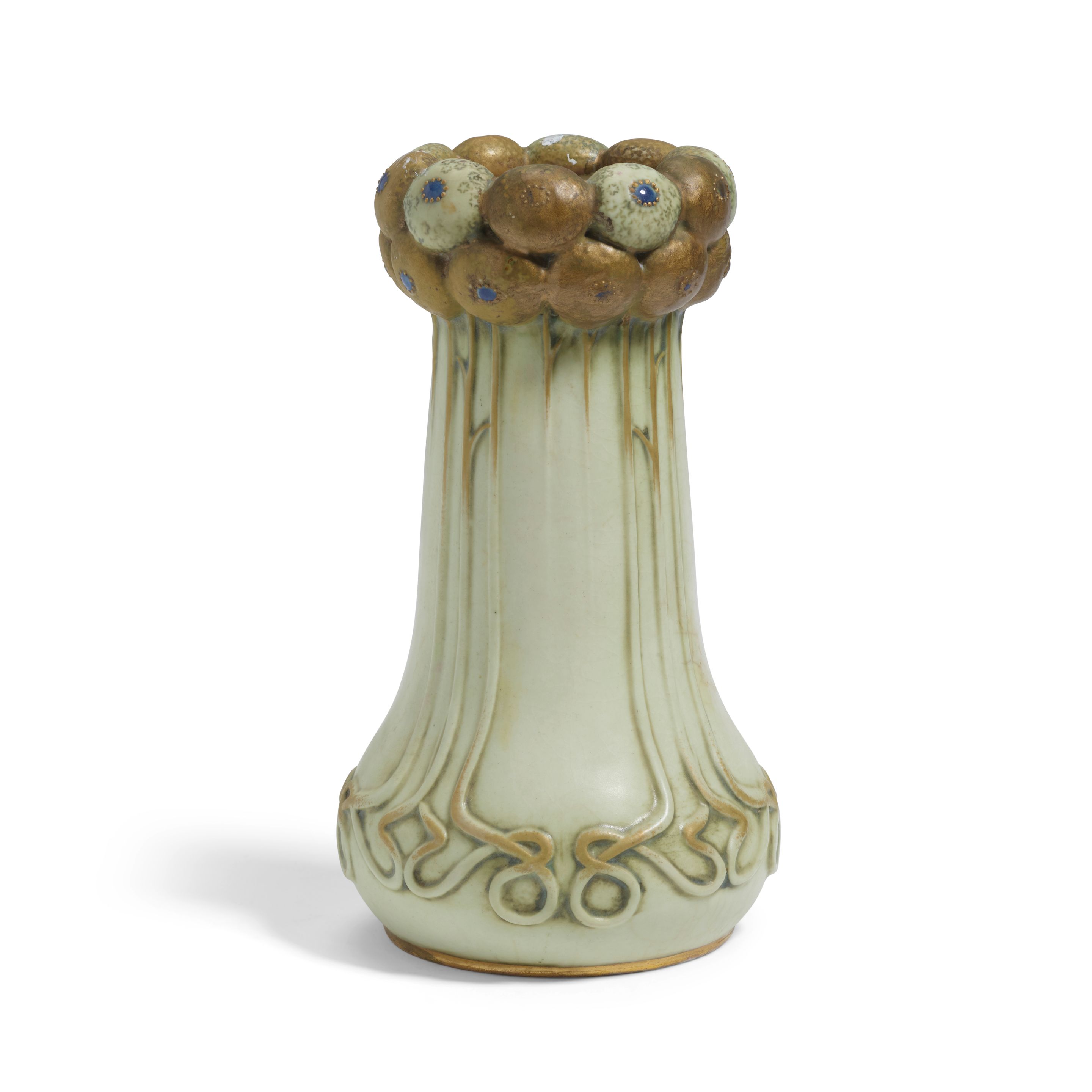 Bonhams : A PAUL DASCHEL GLAZED PORCELAIN VASE early 20th centurywith ...
