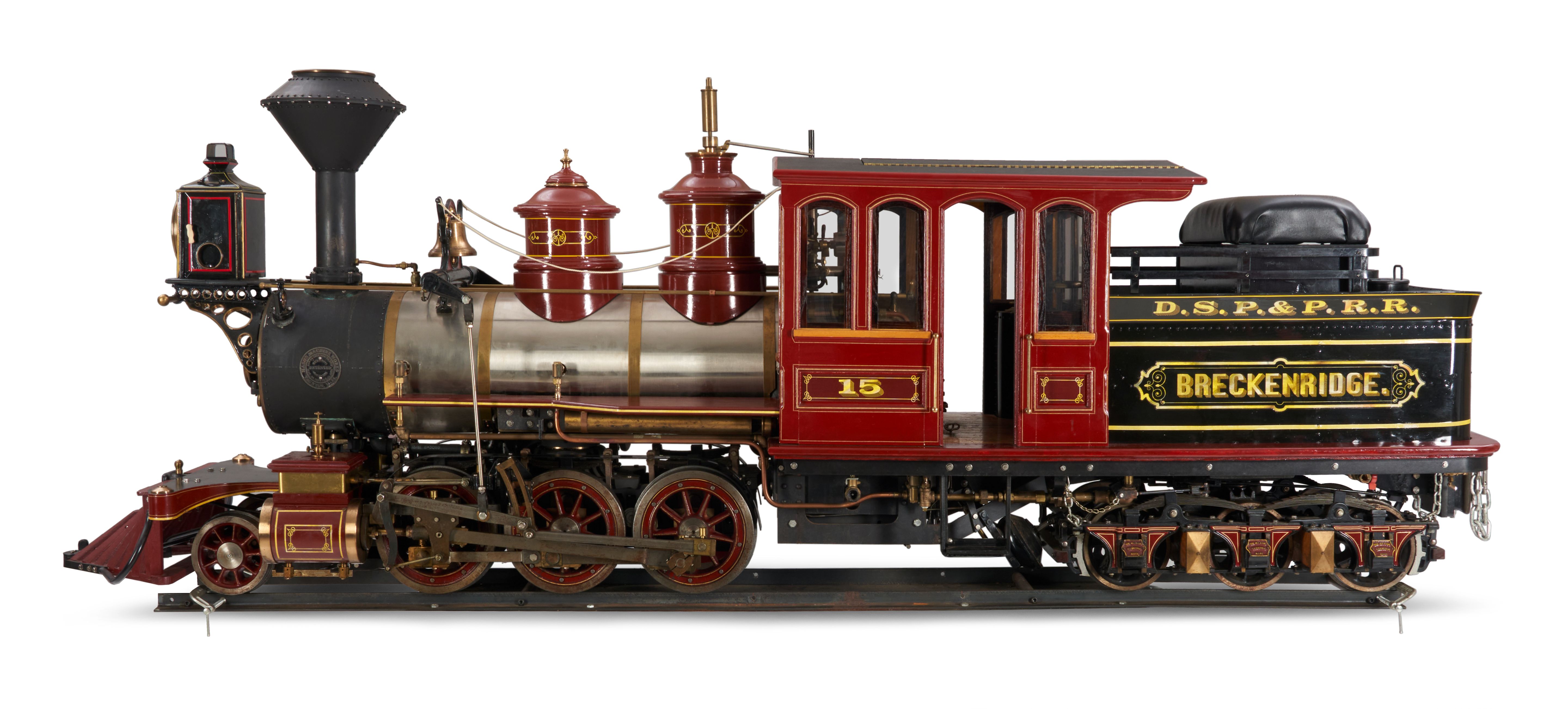 Bonhams Skinner : Exceptional Mason Bogie 15 Breckenridge Live-steam ...
