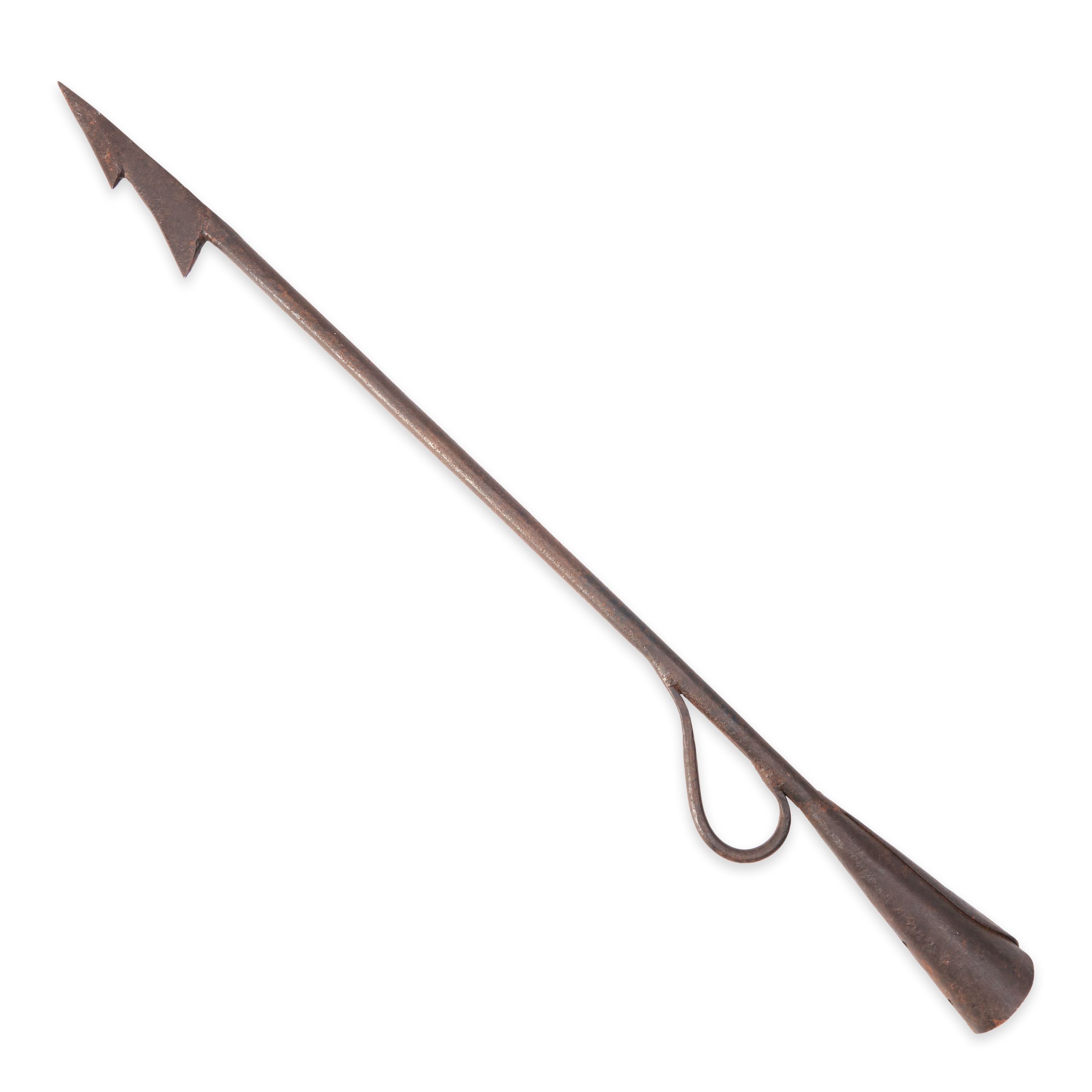 Bonhams Skinner : Wrought Iron Harpoon, America, 19th century.
