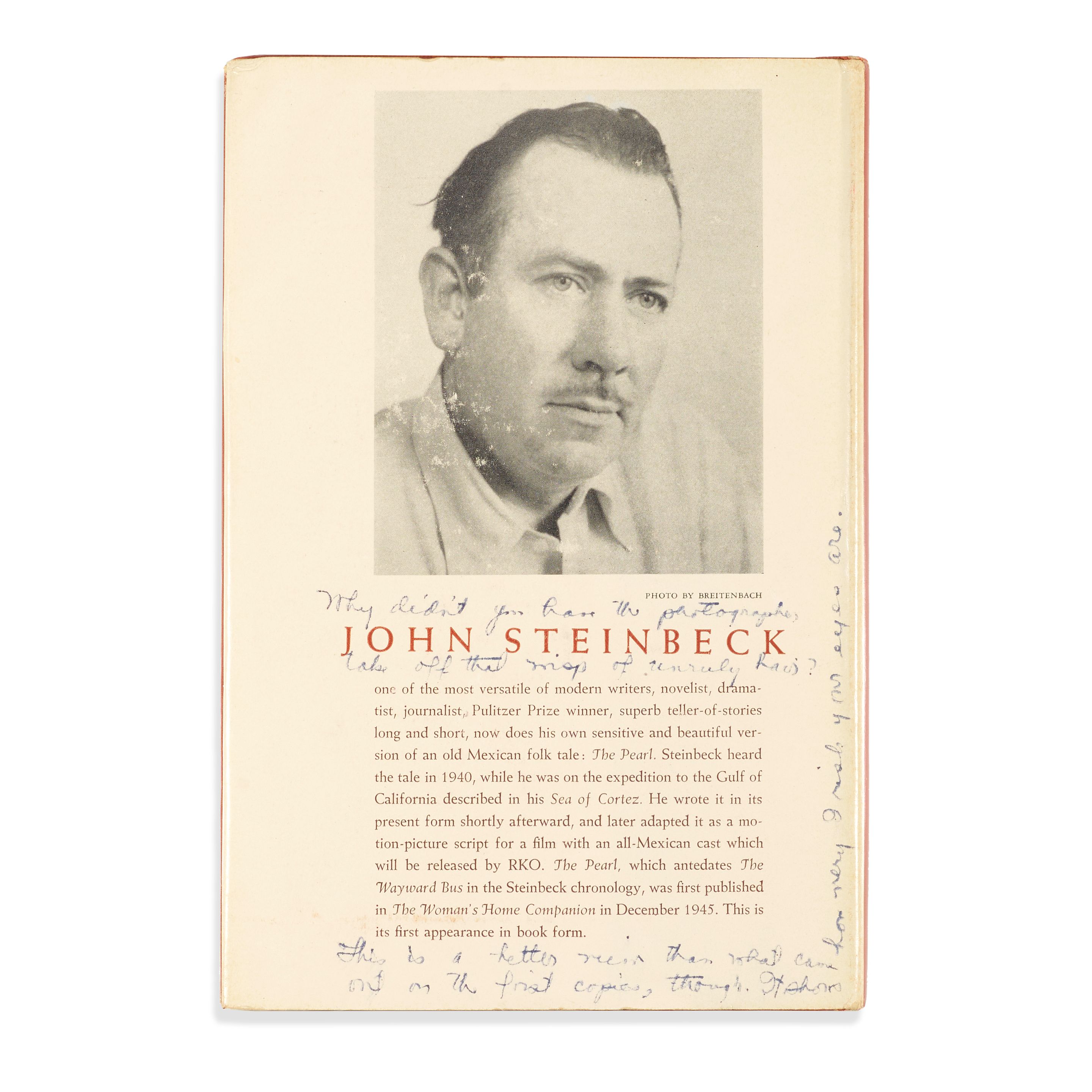 Elaine Scott Et John Steinbeck